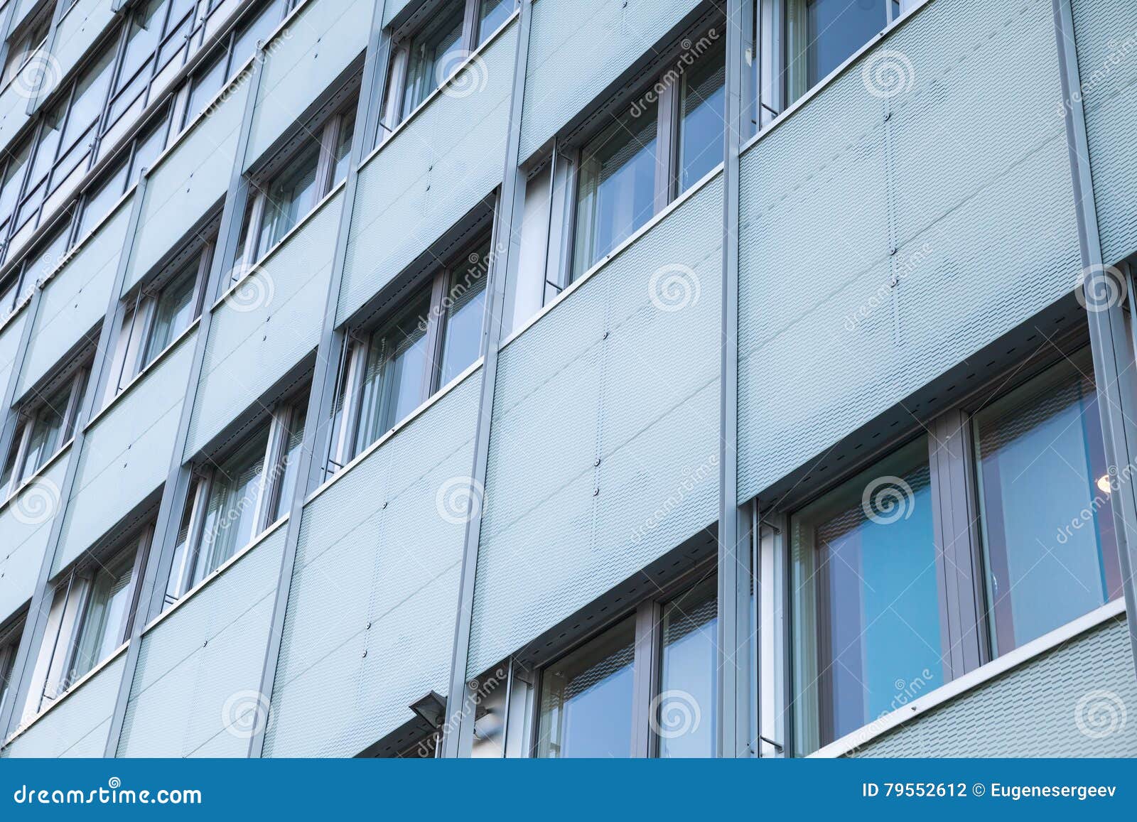 Abstract Facade of Modern Office Stock Photo - Image of building ...
