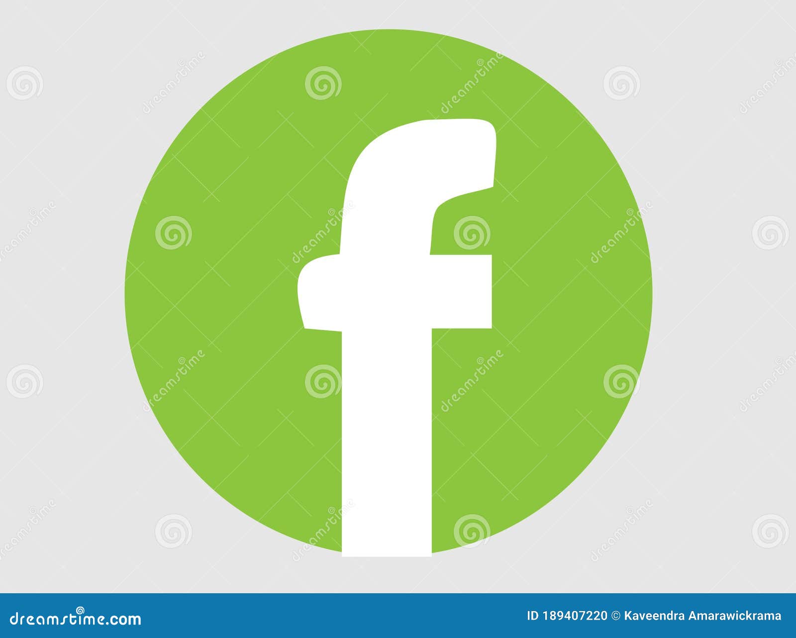 Abstract Facebook Logo on White Editorial Image - Illustration of ...