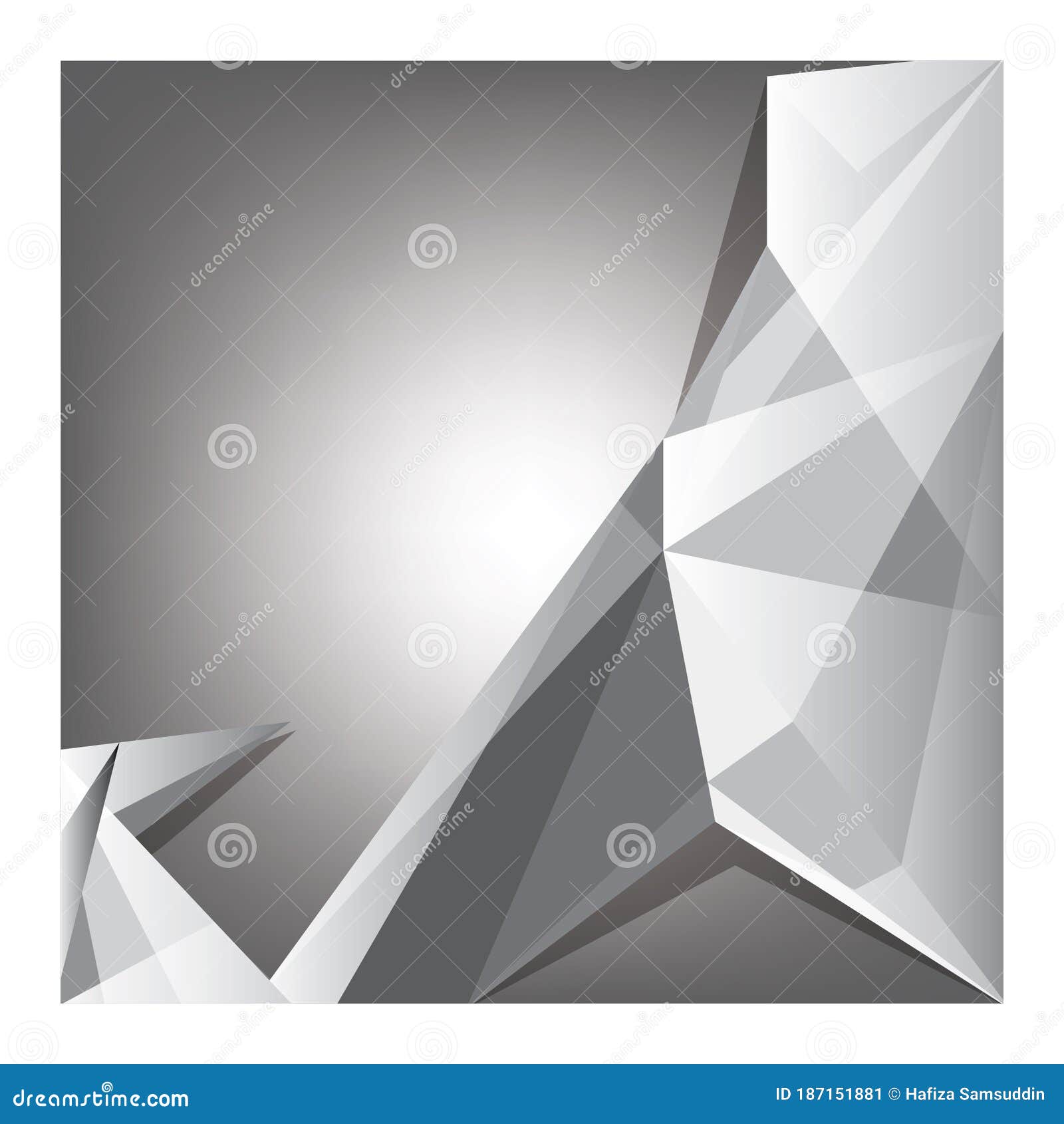 Abstract Faceted Background. Vector Illustration Decorative Design ...