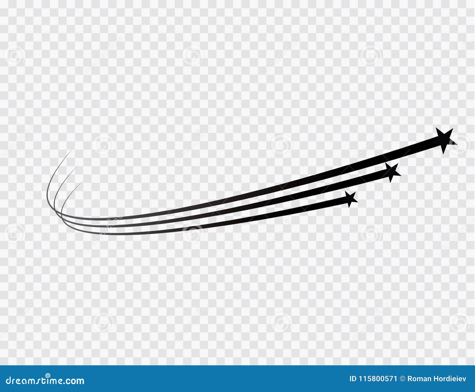 Abstract Falling Star Vector - Black Shooting Star with Elegant Star ... Abstract Falling Star Vector - Black Shooting Star with Elegant Star ...
