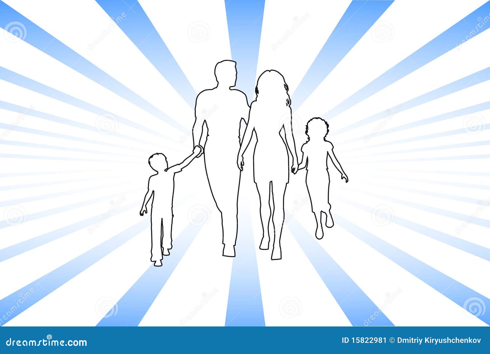 Abstract family stock vector. Illustration of backdrop - 15822981
