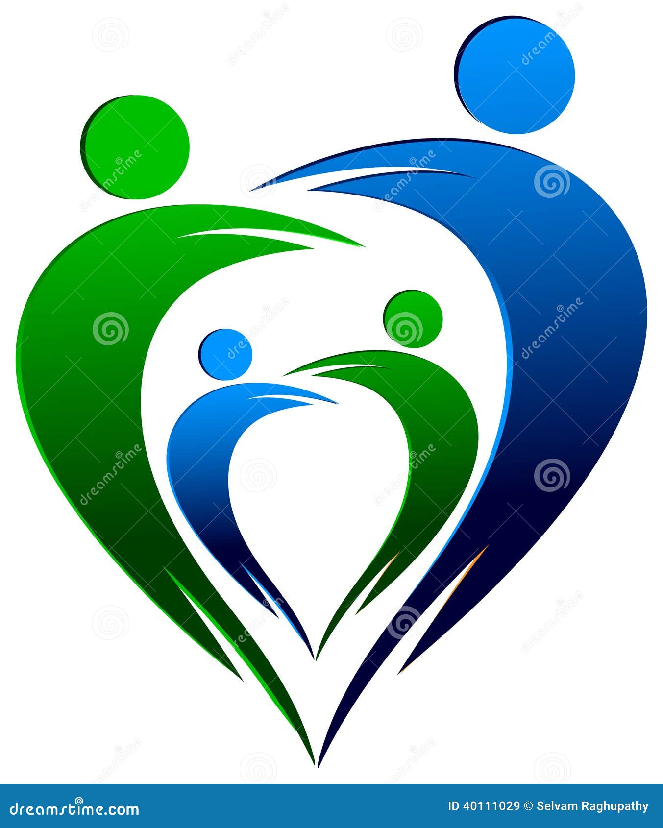 Abstract Family Tree Vector Illustration | CartoonDealer.com #131075568