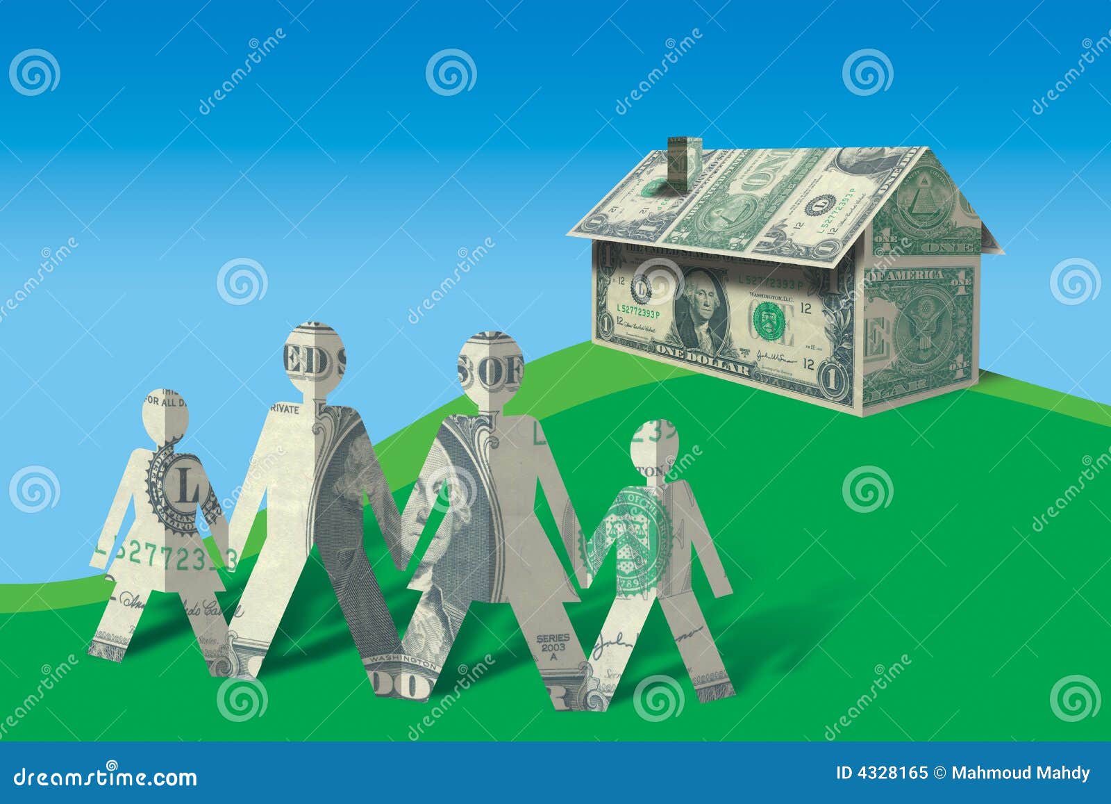 Abstract Family Tree Cartoon Vector | CartoonDealer.com #22976201