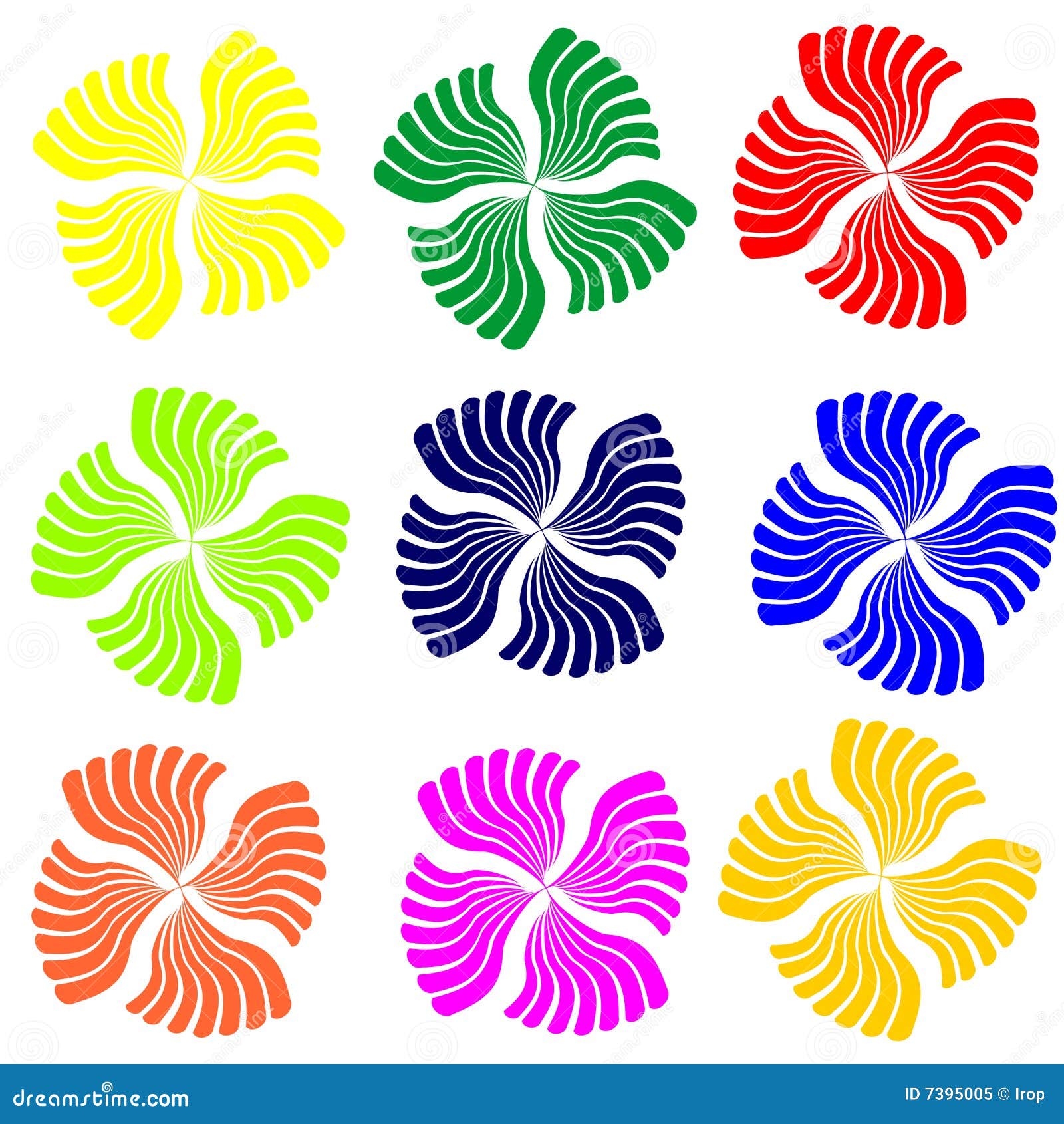 Abstract fan stock vector. Illustration of fantasy, idea - 7395005