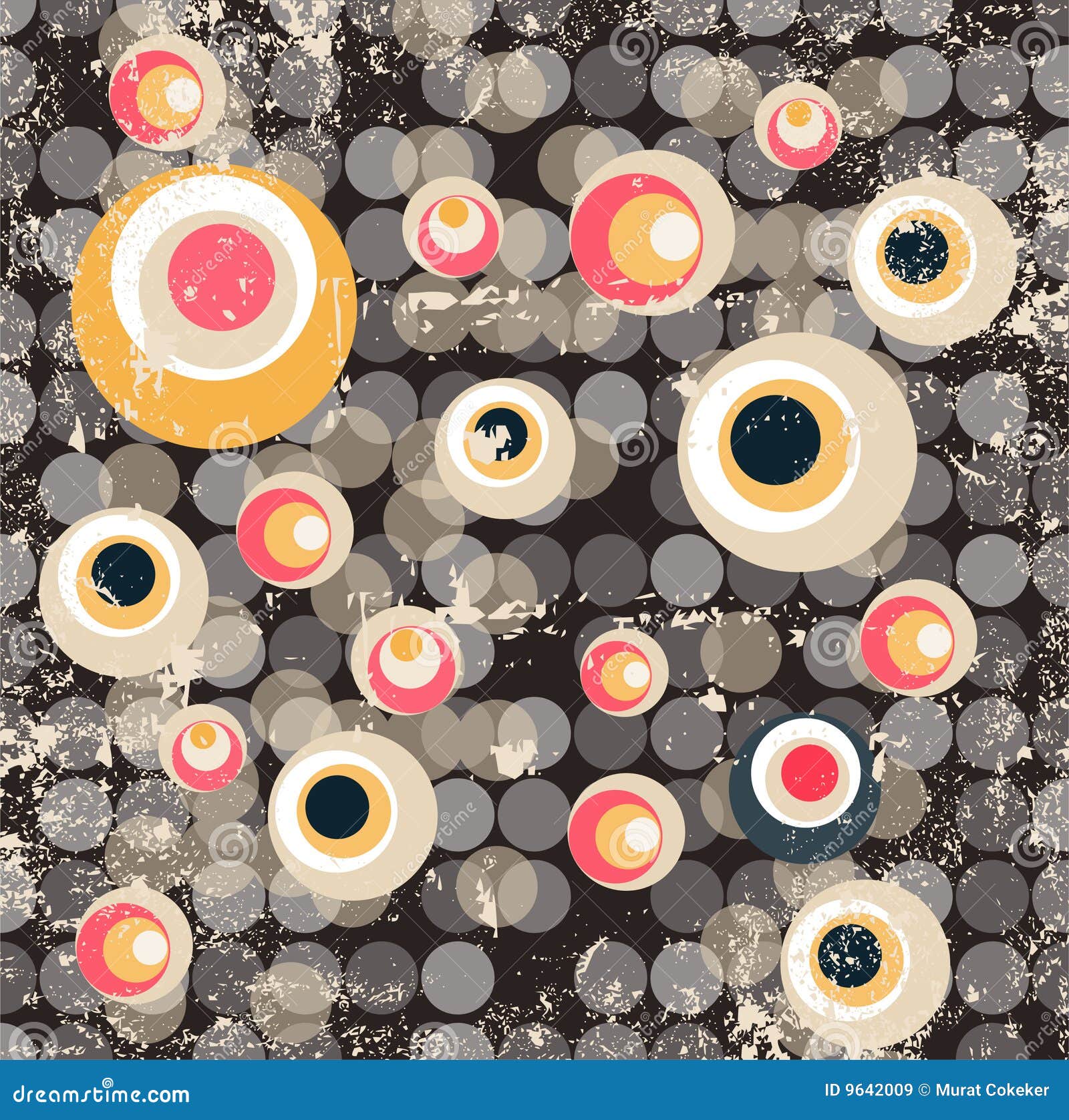 Abstract Fancy Circular Illustration Stock Illustration - Illustration ...