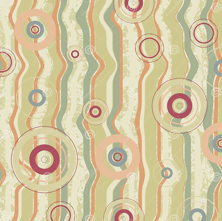 Abstract Fancy Circular Illustration Design Stock Vector - Illustration ...