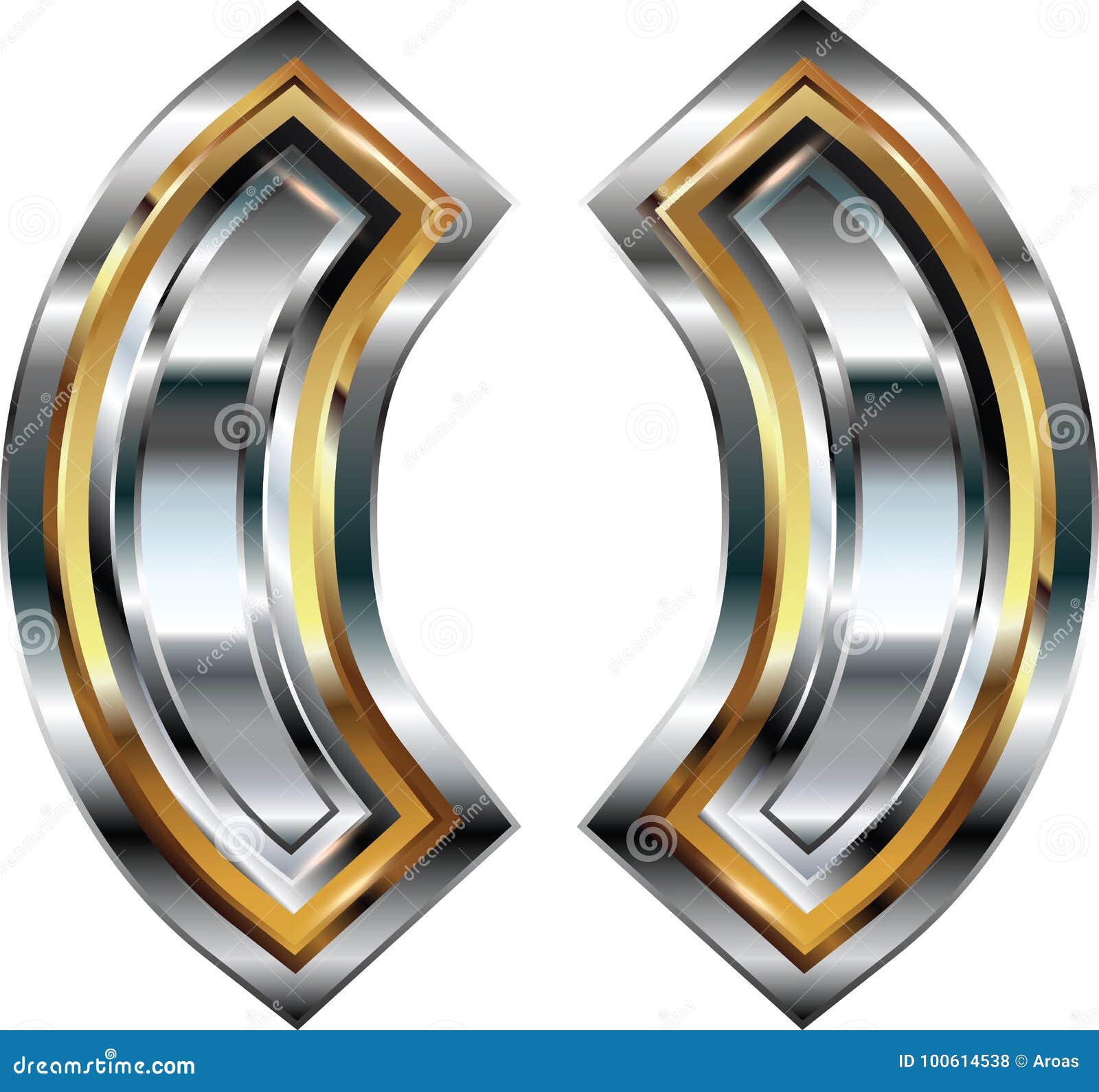 Fancy symbol stock vector. Illustration of parenthesis - 100614538