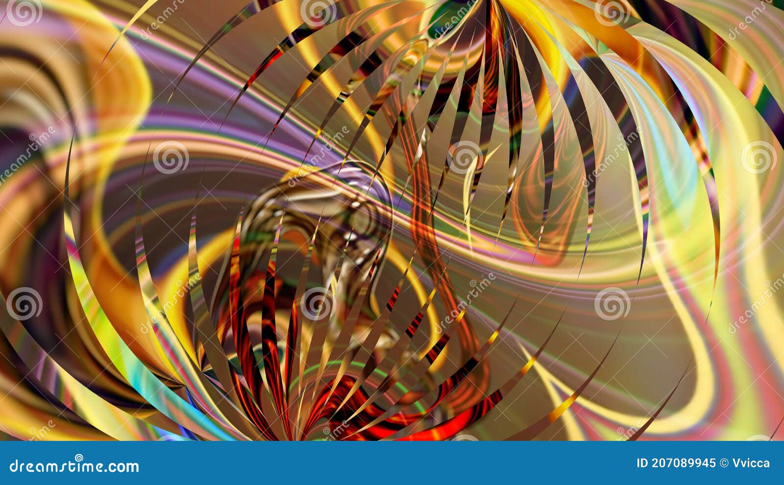 Abstract Fantasy Orange Background Stock Illustration - Illustration of ...