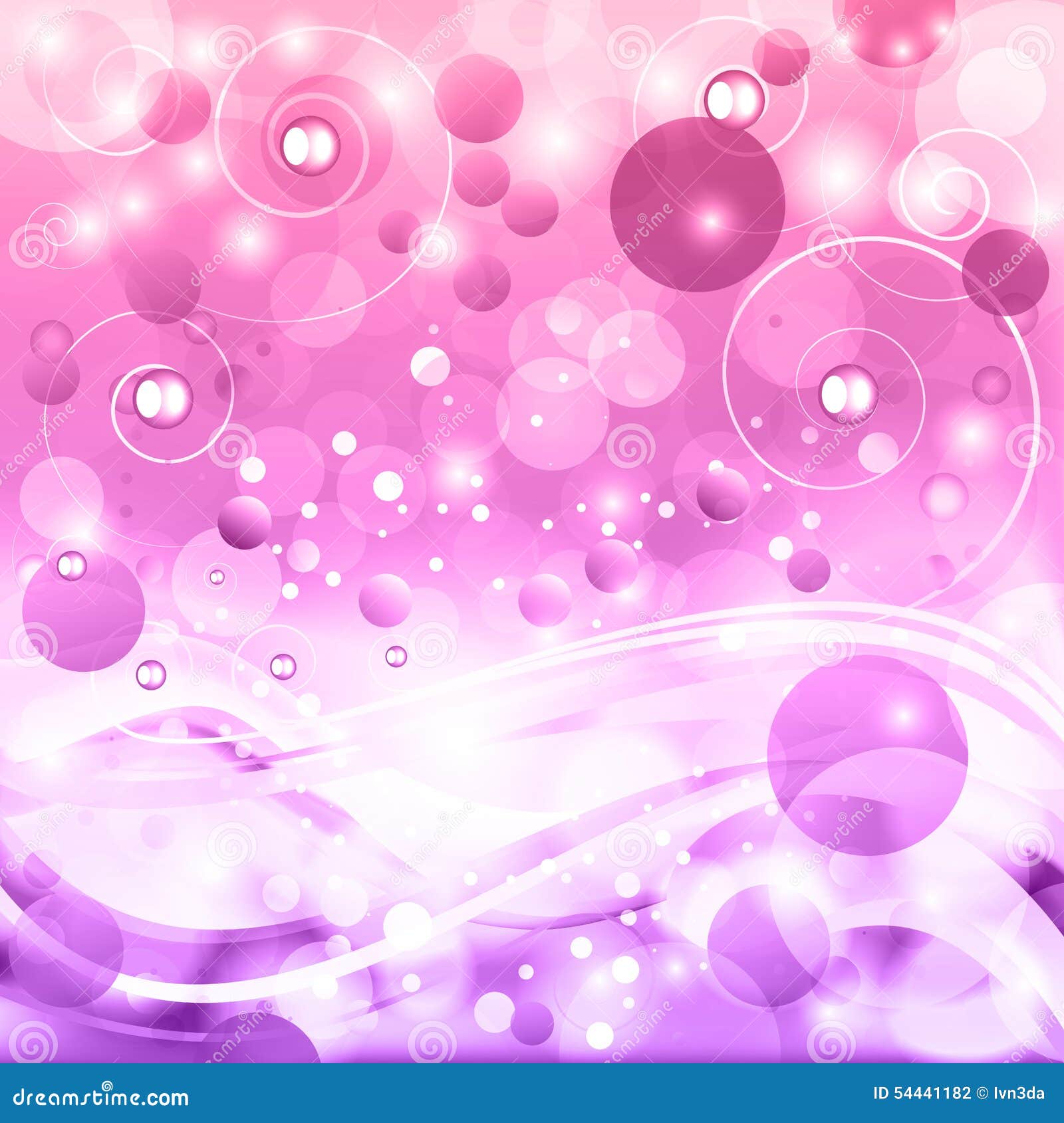 Abstract Fantasy Vector Background. Stock Vector - Illustration of ...