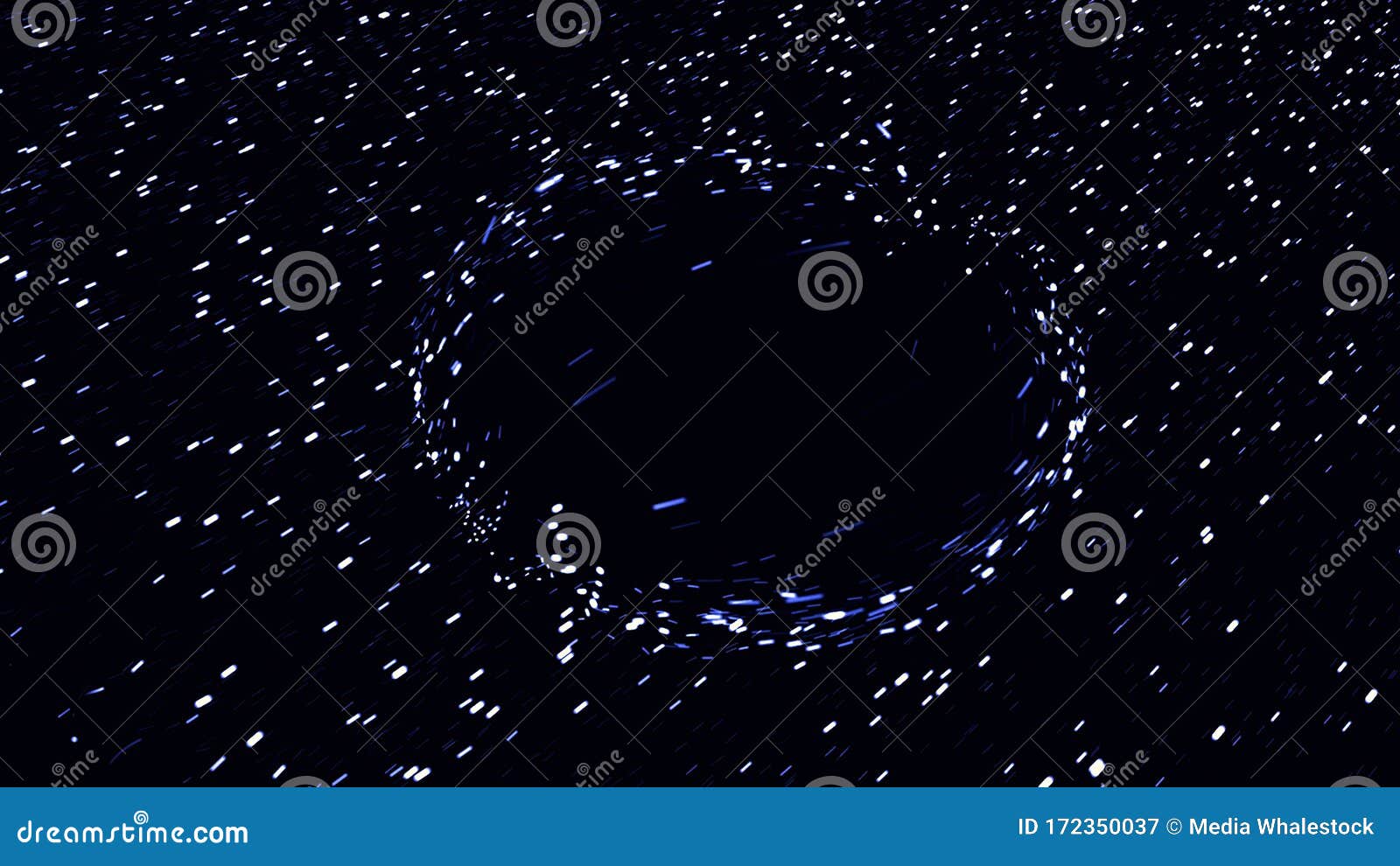 Abstract Fast Flight of Stars in Outer Space Crossing Black Wormhole ...