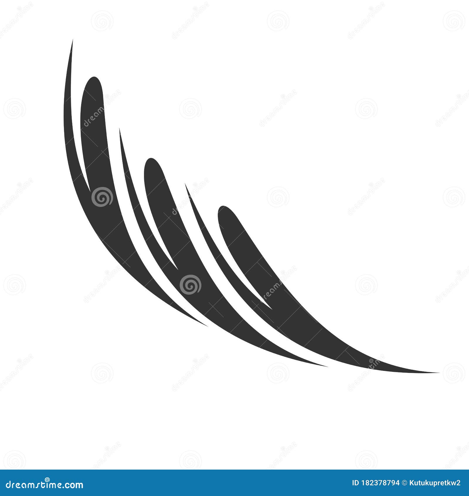 Abstract Feather Logo Template Illustration Design. Vector EPS 10 Stock ...