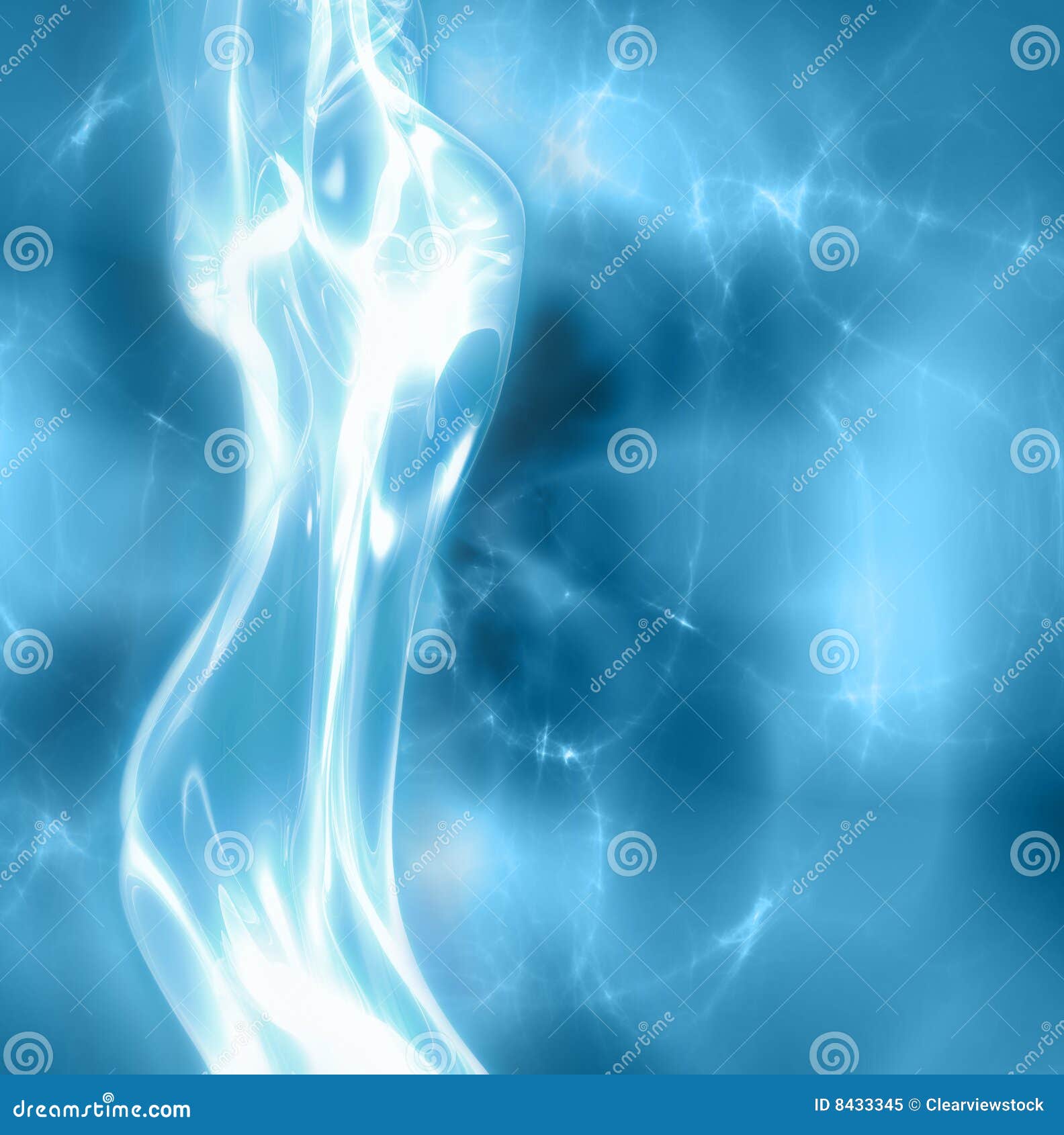 Abstract female water stock vector. Illustration of abstract - 8433345