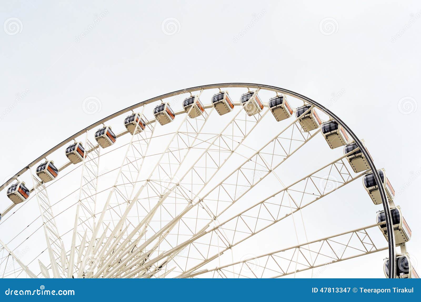 Abstract of ferris wheel stock image. Image of fairground - 47813347