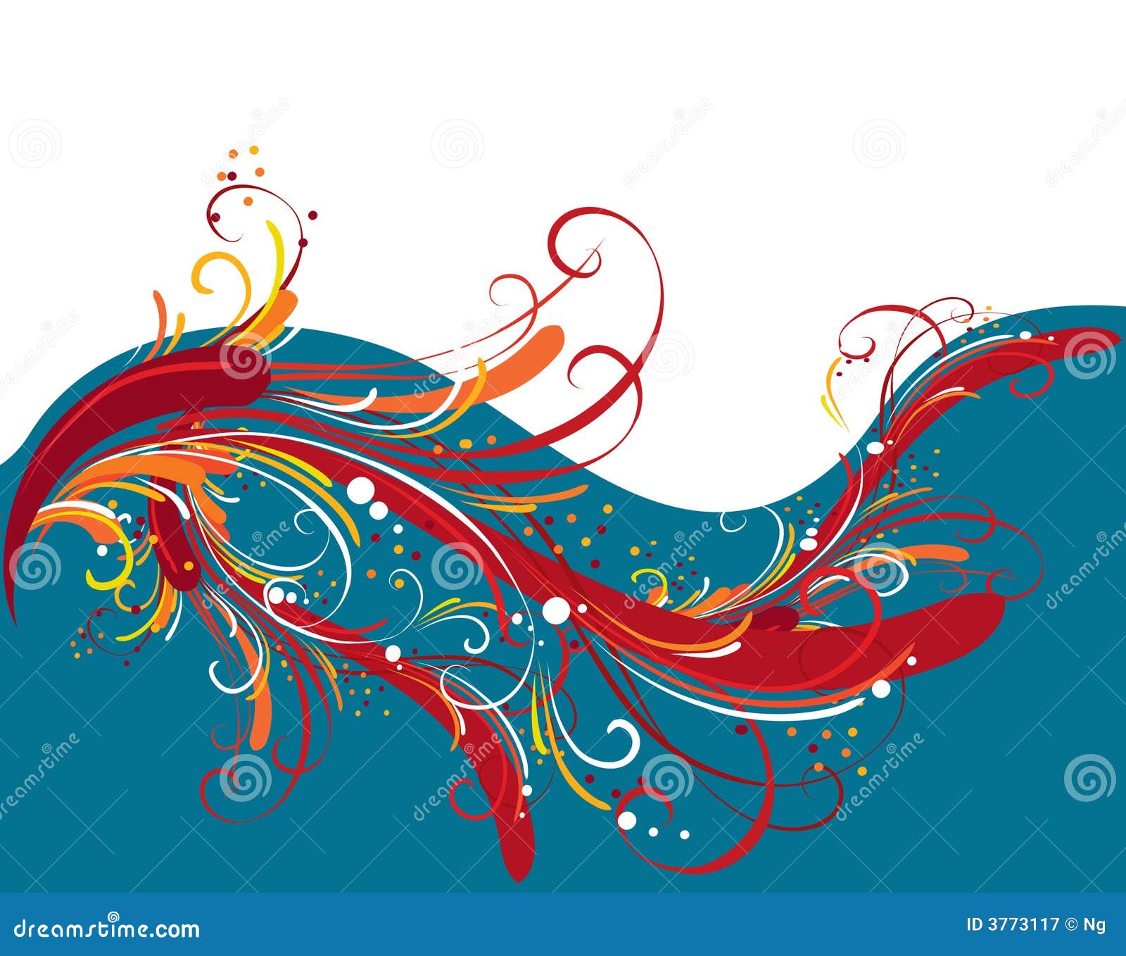 Abstract Festive Background Stock Illustration - Illustration of winter ...