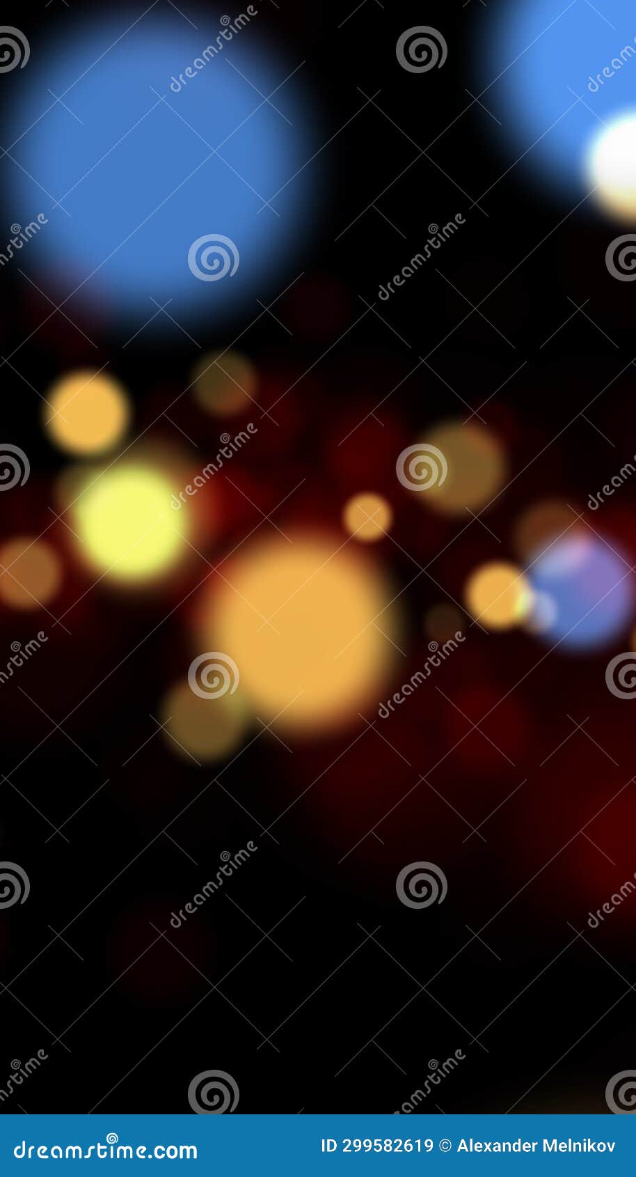 Abstract Festive Background Made of Blurred Particles Stock ...
