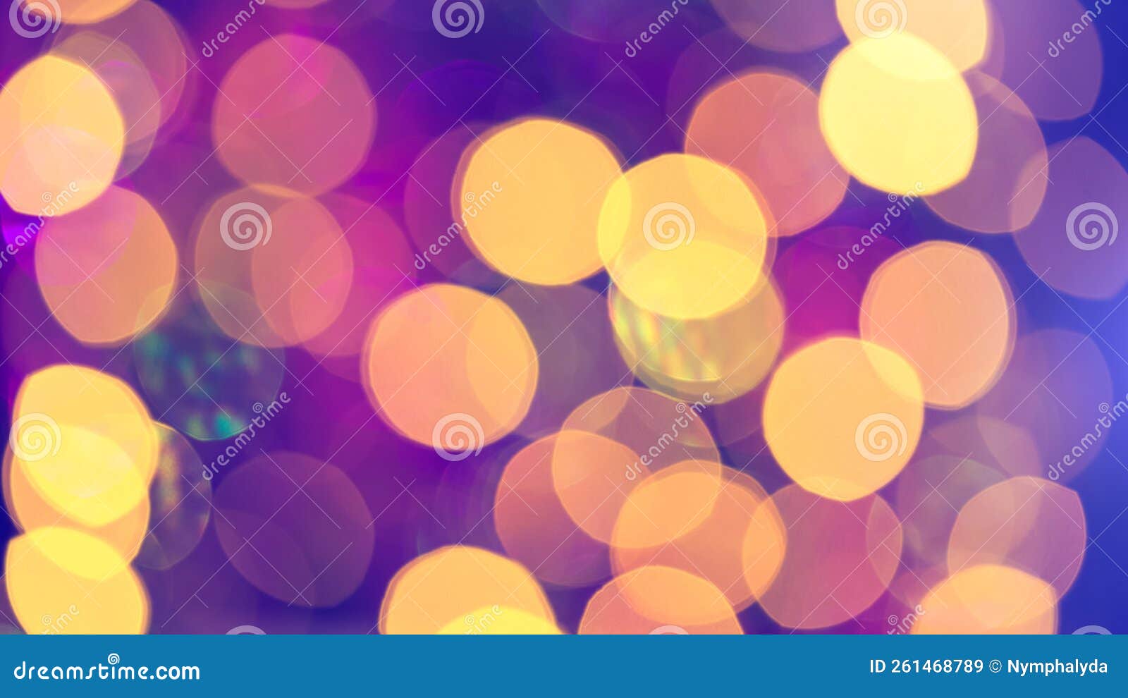 Abstract Festive Elegant Background of Blurred with Bokeh Lights Stock ...