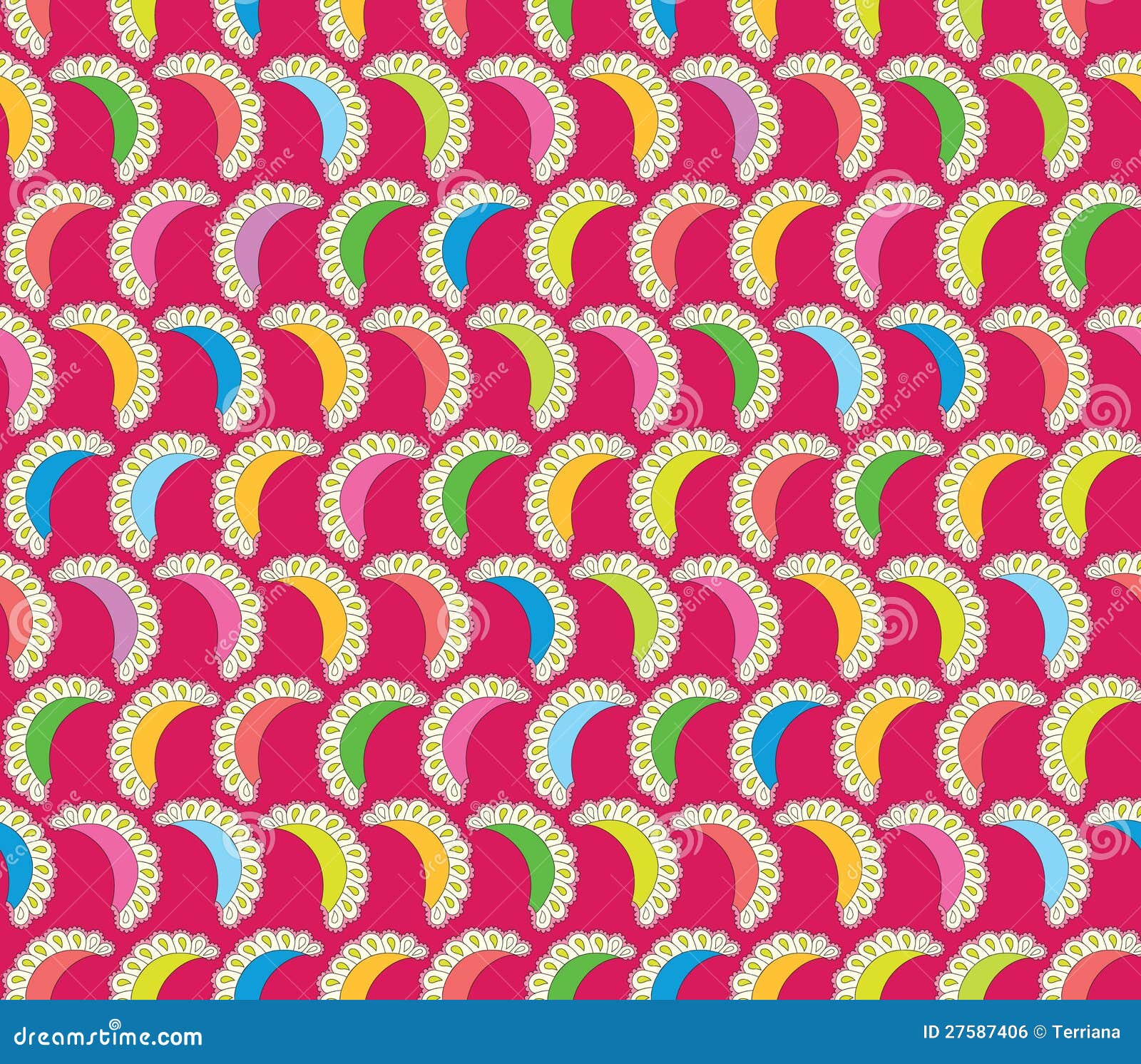 Abstract Festive Pattern Seamless. Stock Vector - Illustration of leaf ...