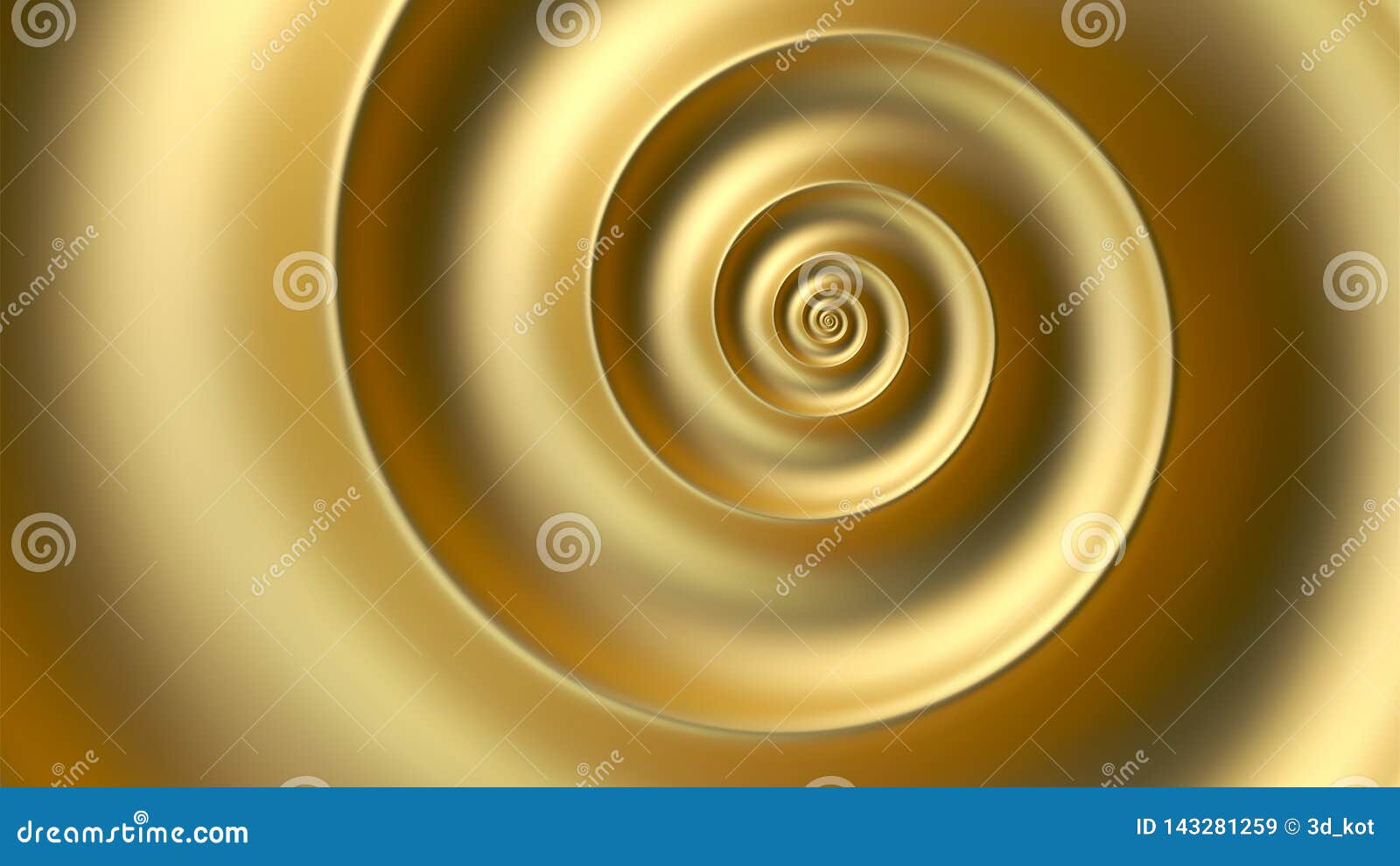 Abstract Fibonacci Golden Spiral Background Golden Ratio Cartoon