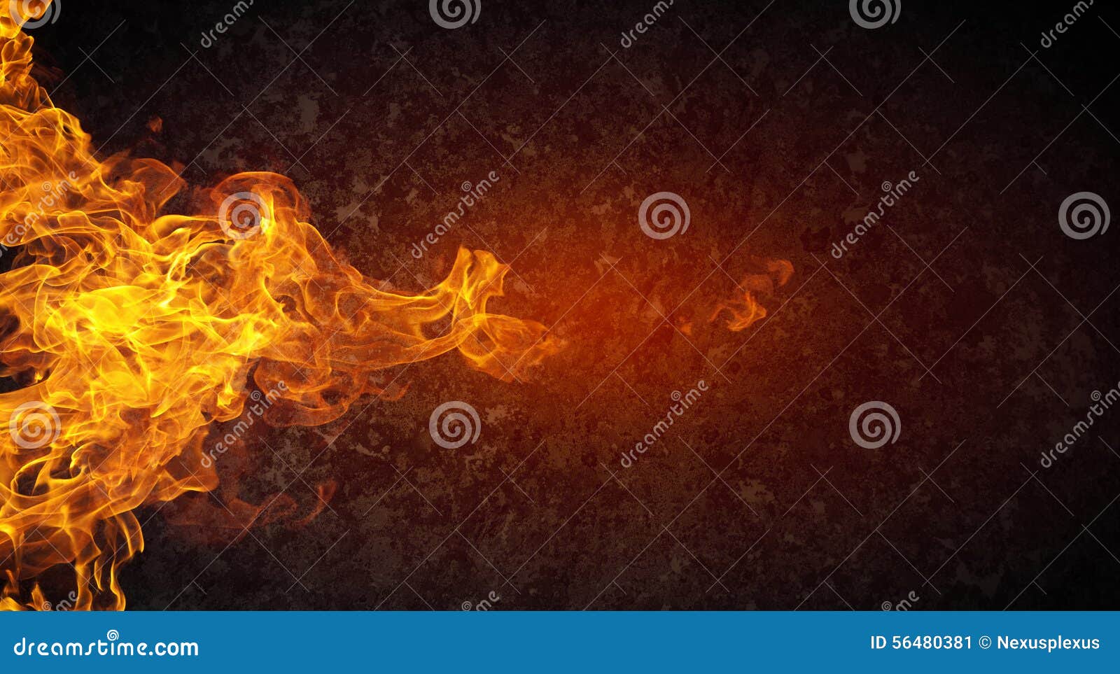 Abstract fiery threads stock illustration. Illustration of fire - 56480381
