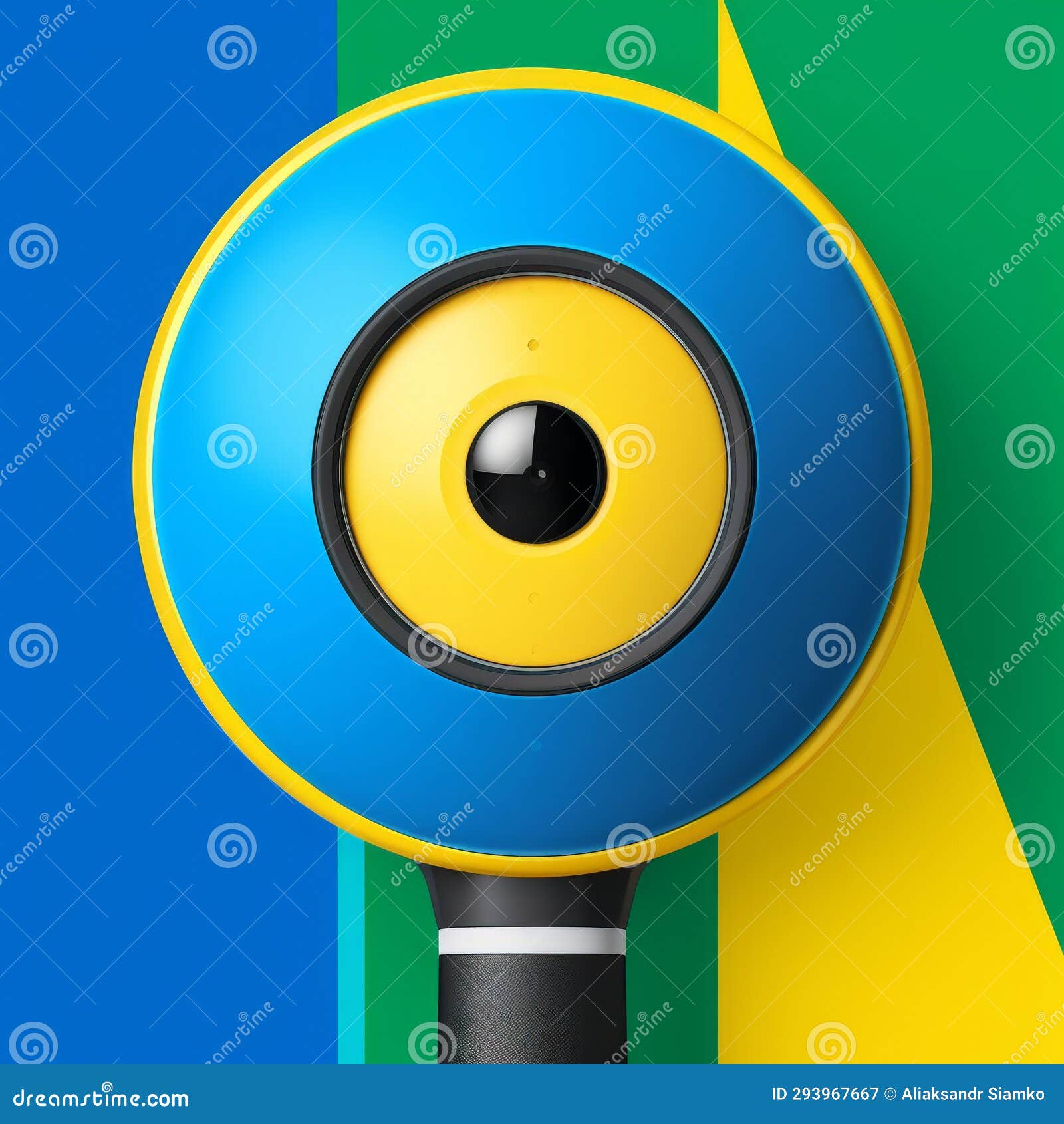 Abstract Figure in the Form of an Eye Stock Illustration - Illustration ...