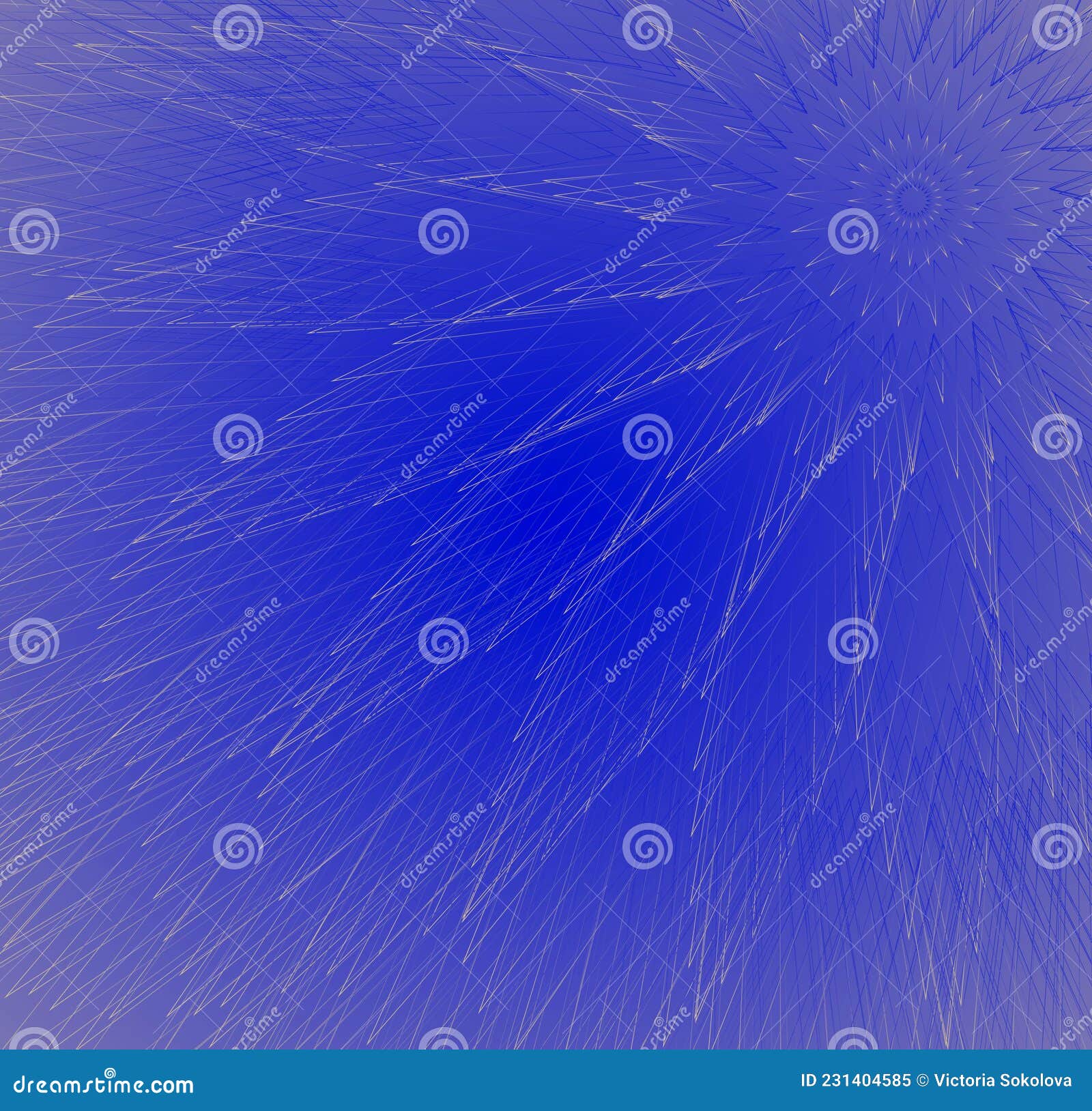 Abstract Figure of Linear Star, Geometric Pattern Stock Vector ...