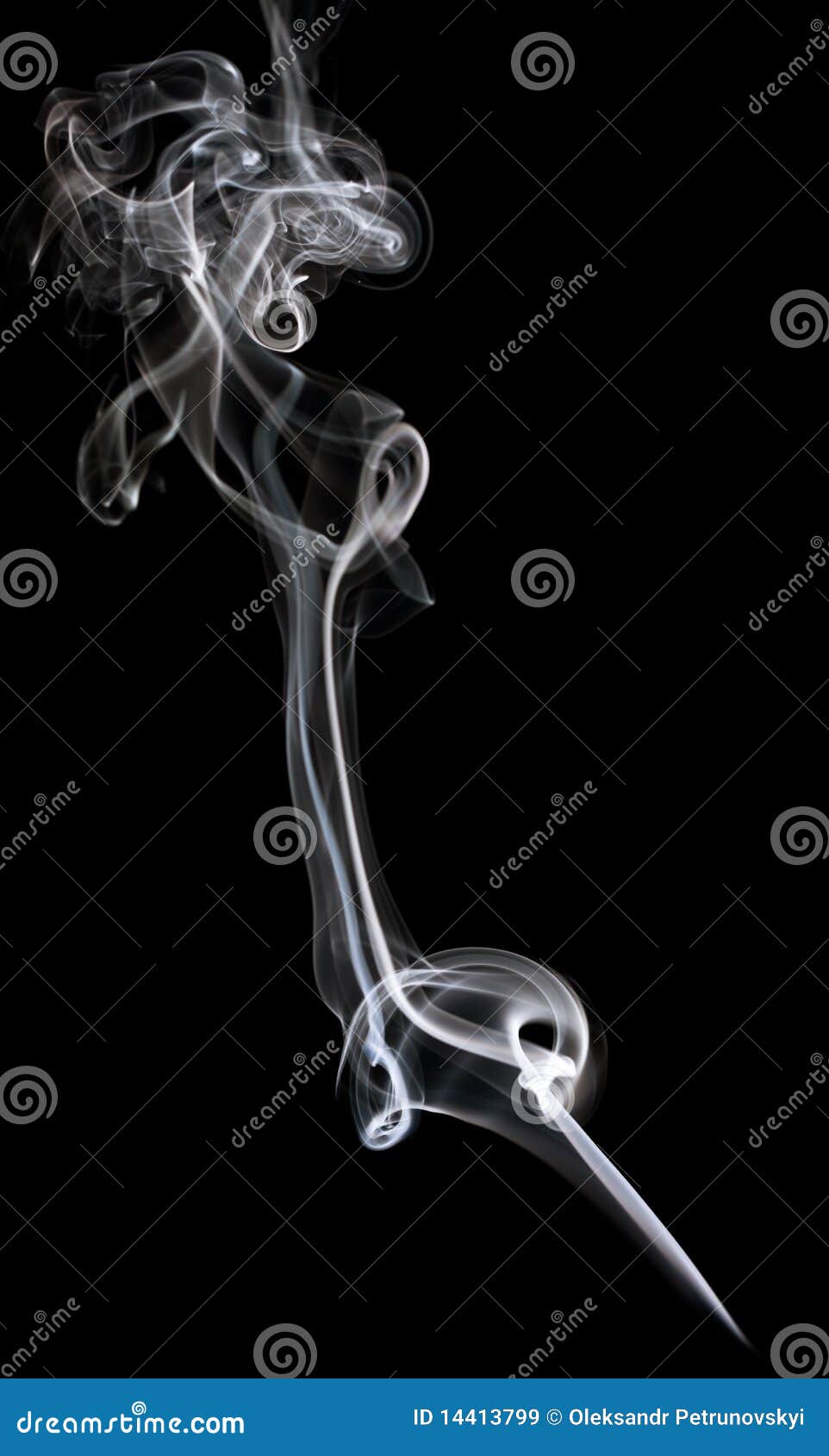The Abstract Figure of the Smoke Stock Image - Image of dynamic ...