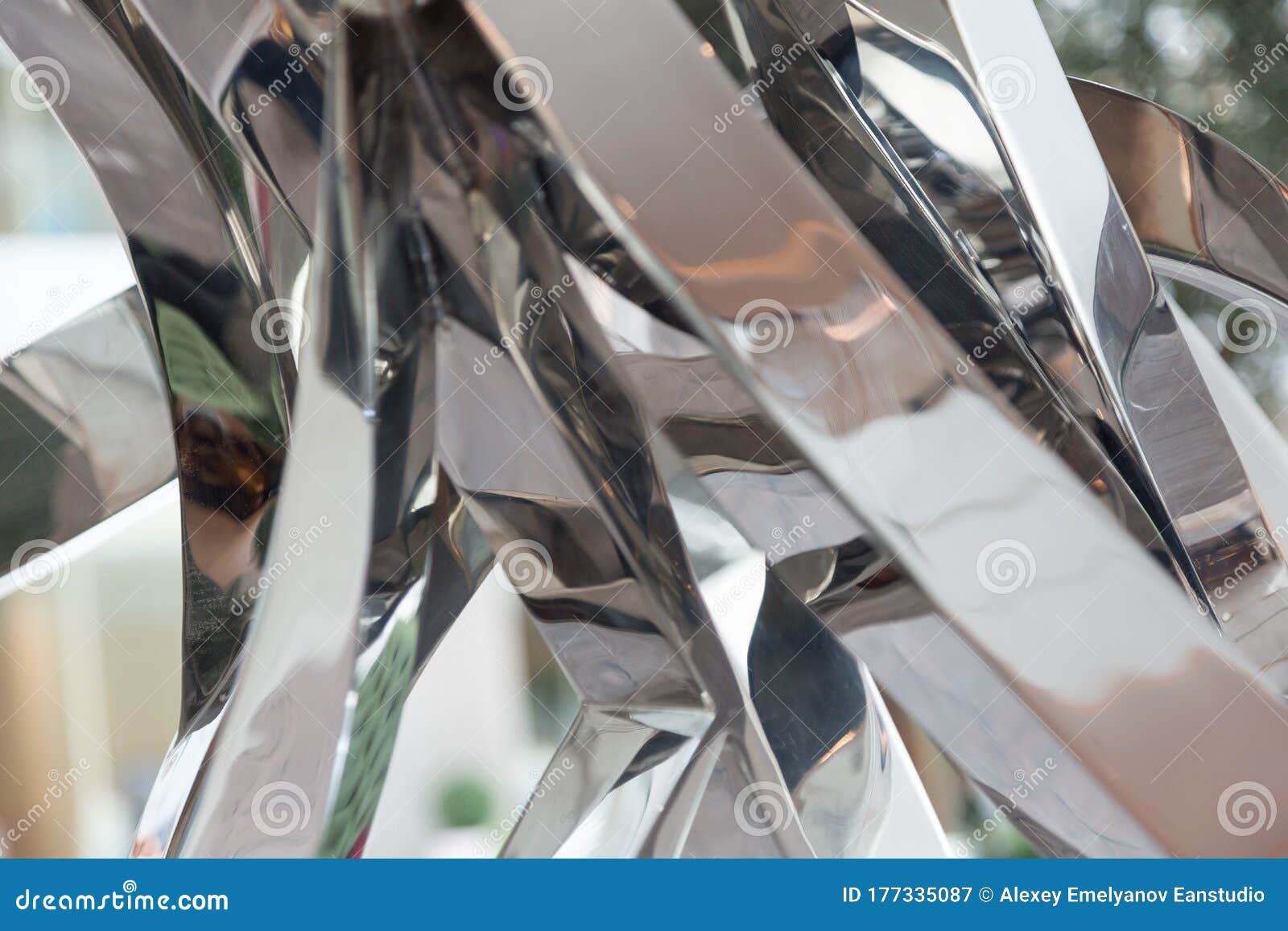 Abstract Figures of Metal and Steel Stock Image - Image of metallic ...