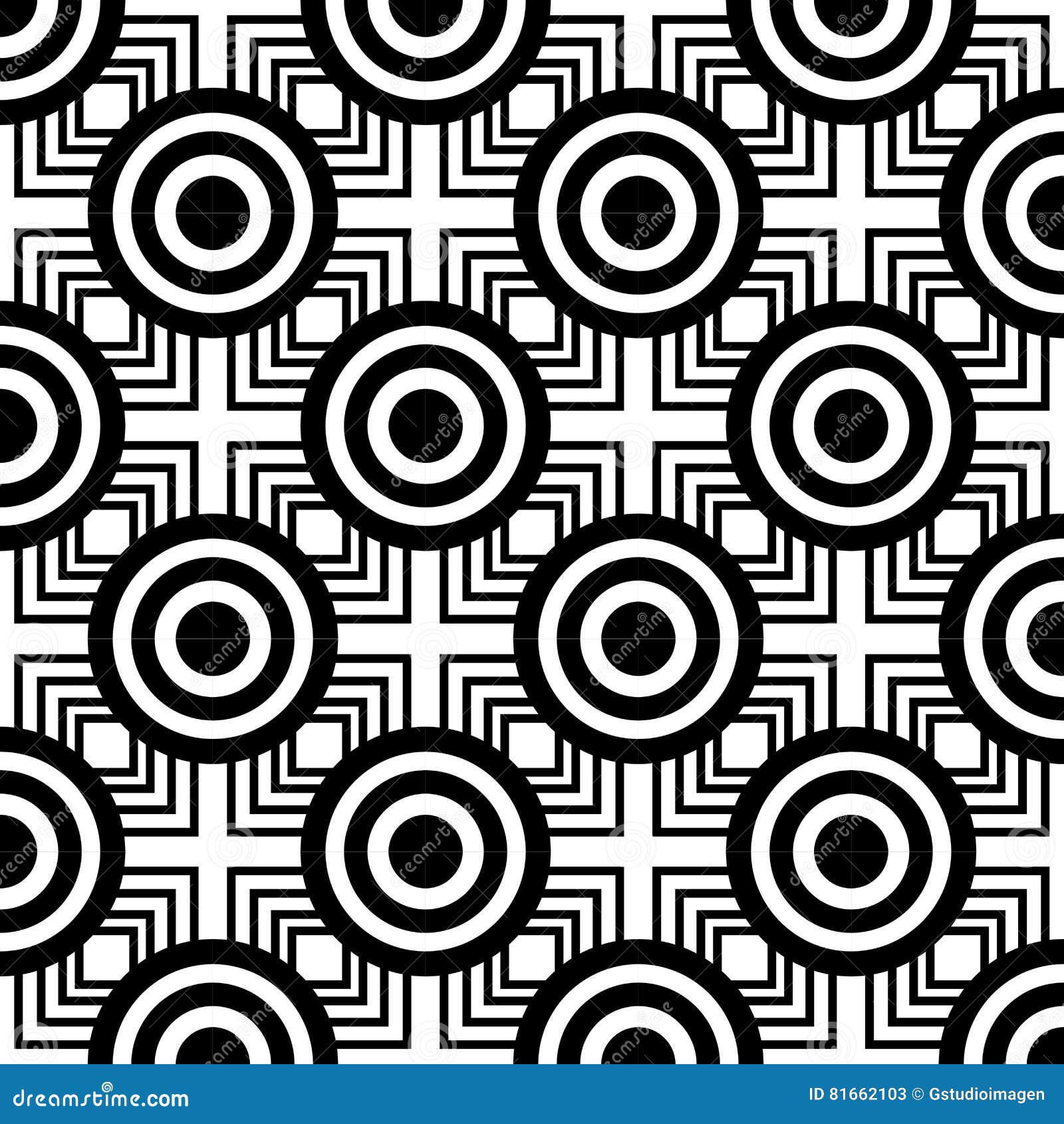 Abstract Figures Pattern Background Stock Vector - Illustration of ...