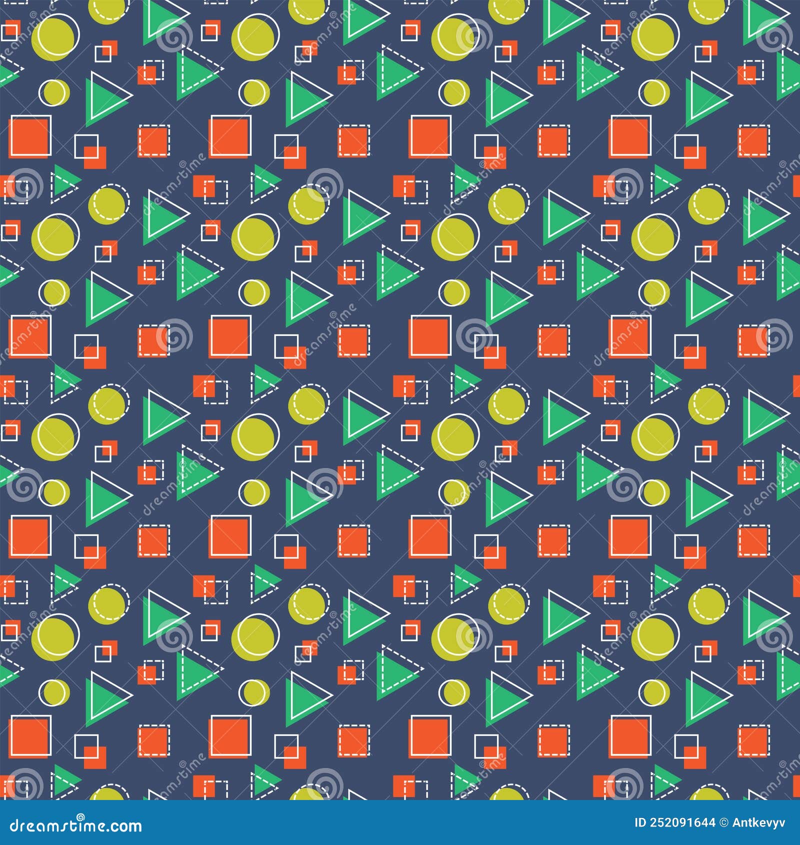 Abstract Figures Pattern Seamless for Celebration Decoration Design ...