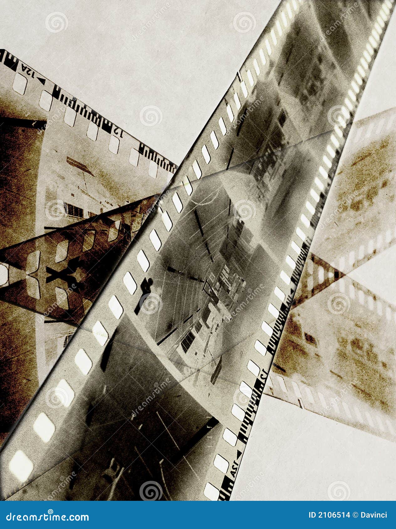 Abstract film stock illustration. Illustration of monochrome - 2106514