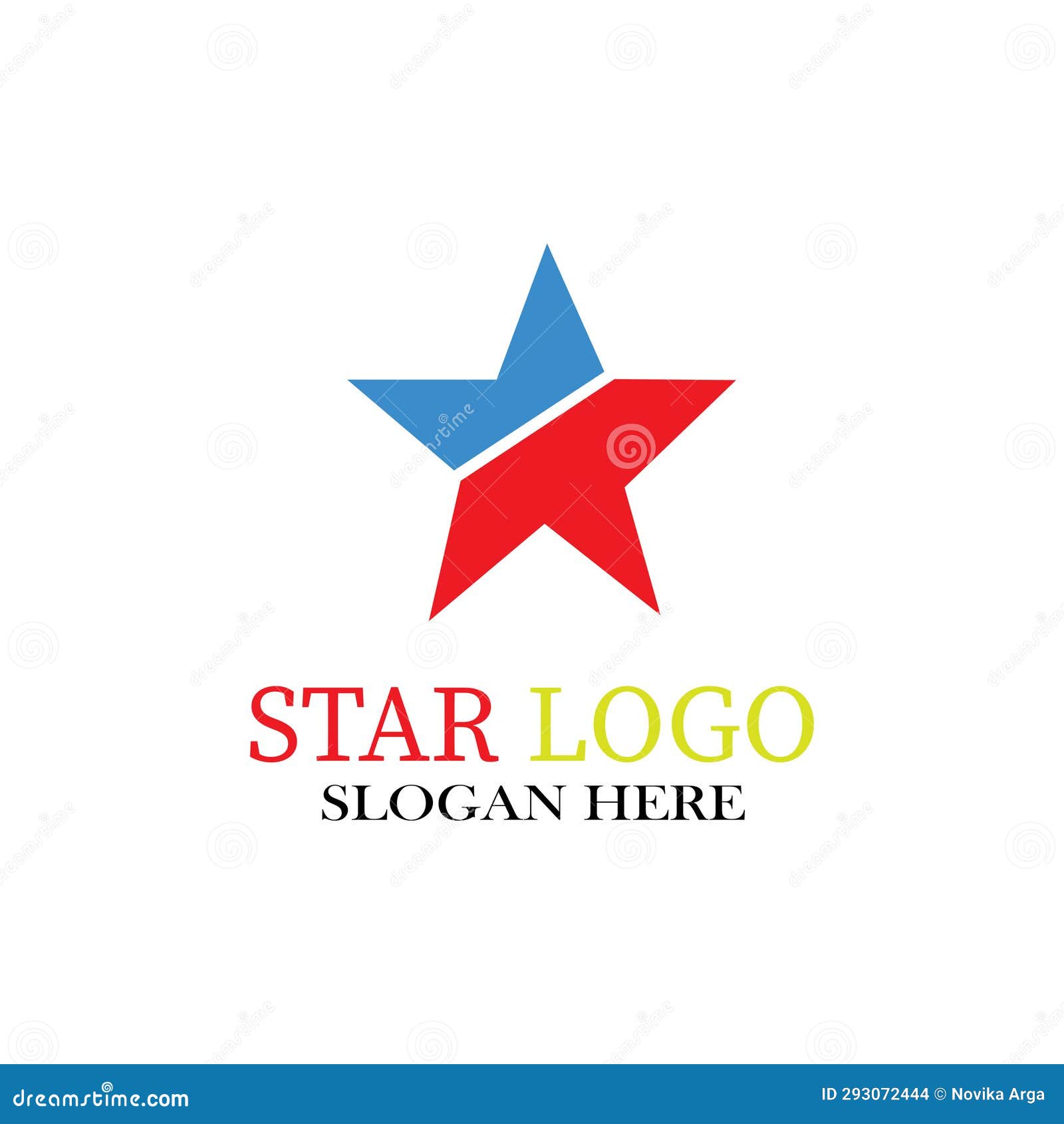 Star Company Logo Signs Symbols Stock Vector - Illustration of clear ...