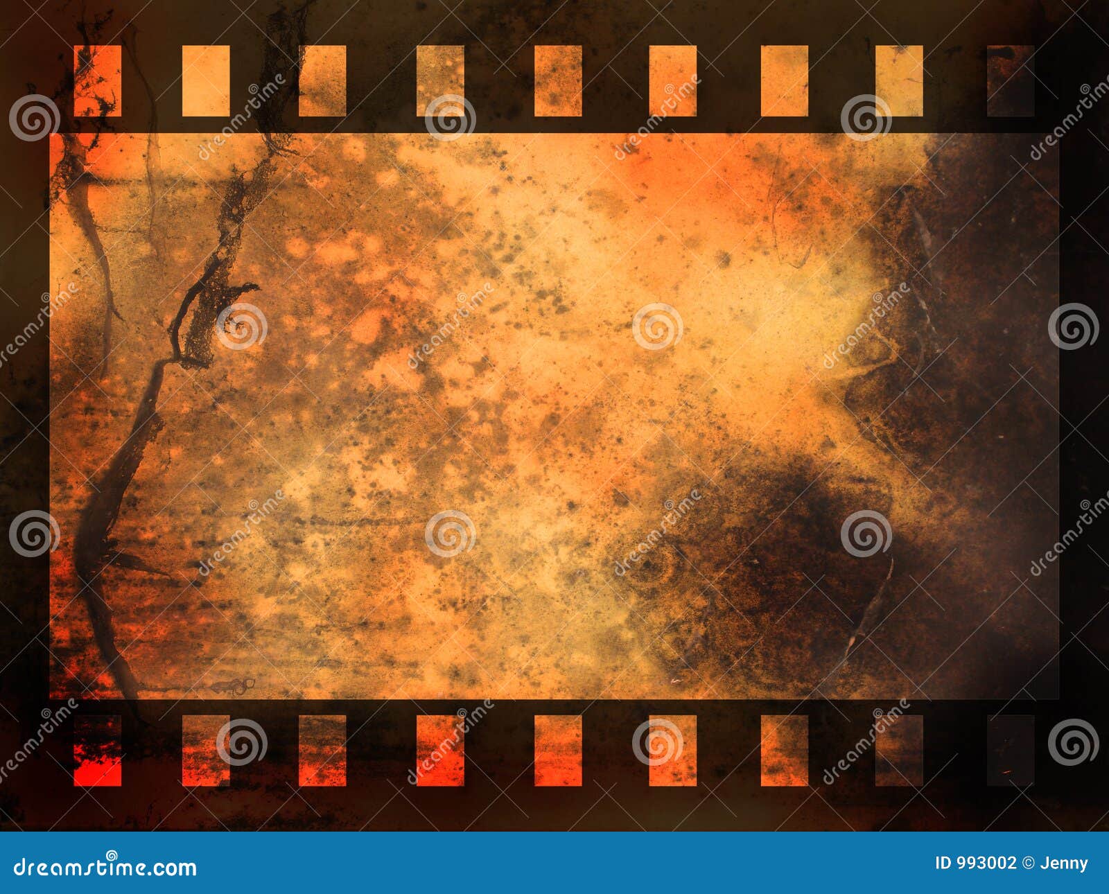 Abstract Film Strip Background Stock Illustration - Illustration of ...