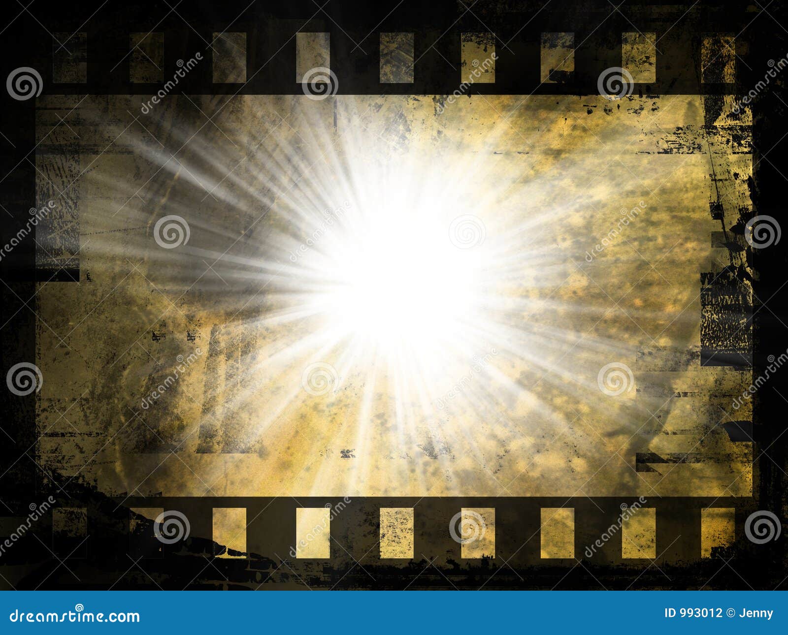 Abstract Film Strip Background Stock Illustration - Illustration of ...