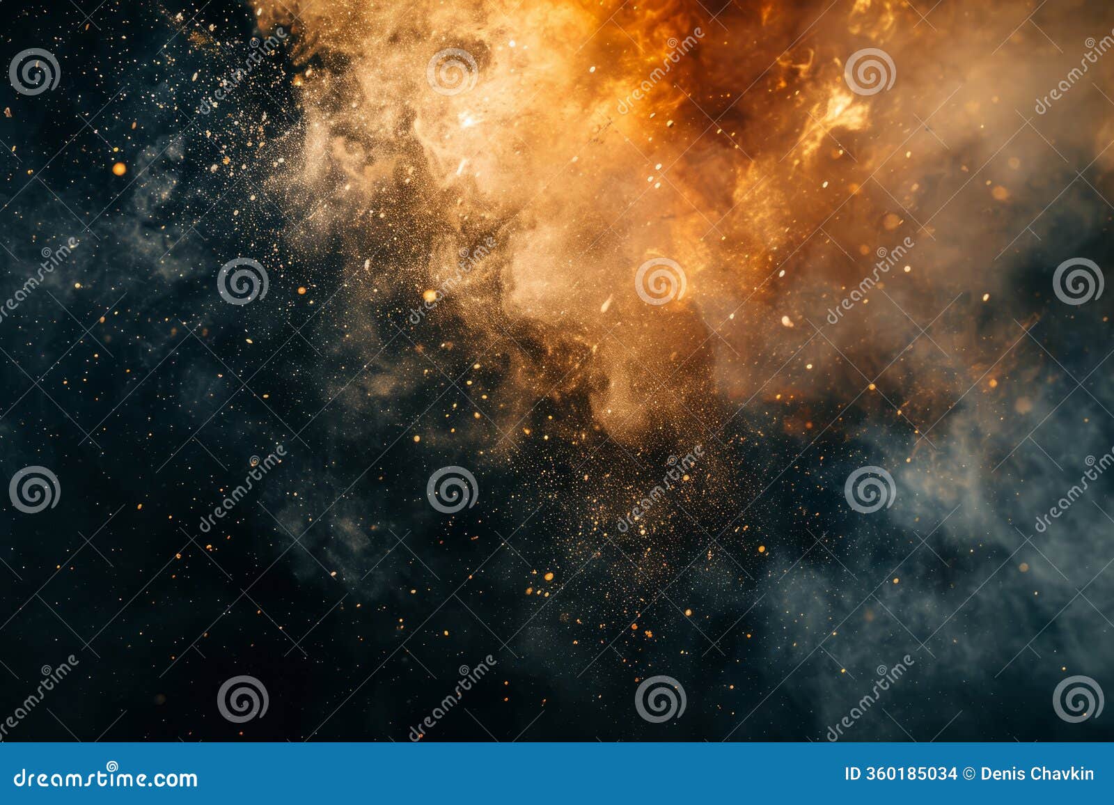 Abstract Film Texture Background with Grain Dust and Explosion Stock ...