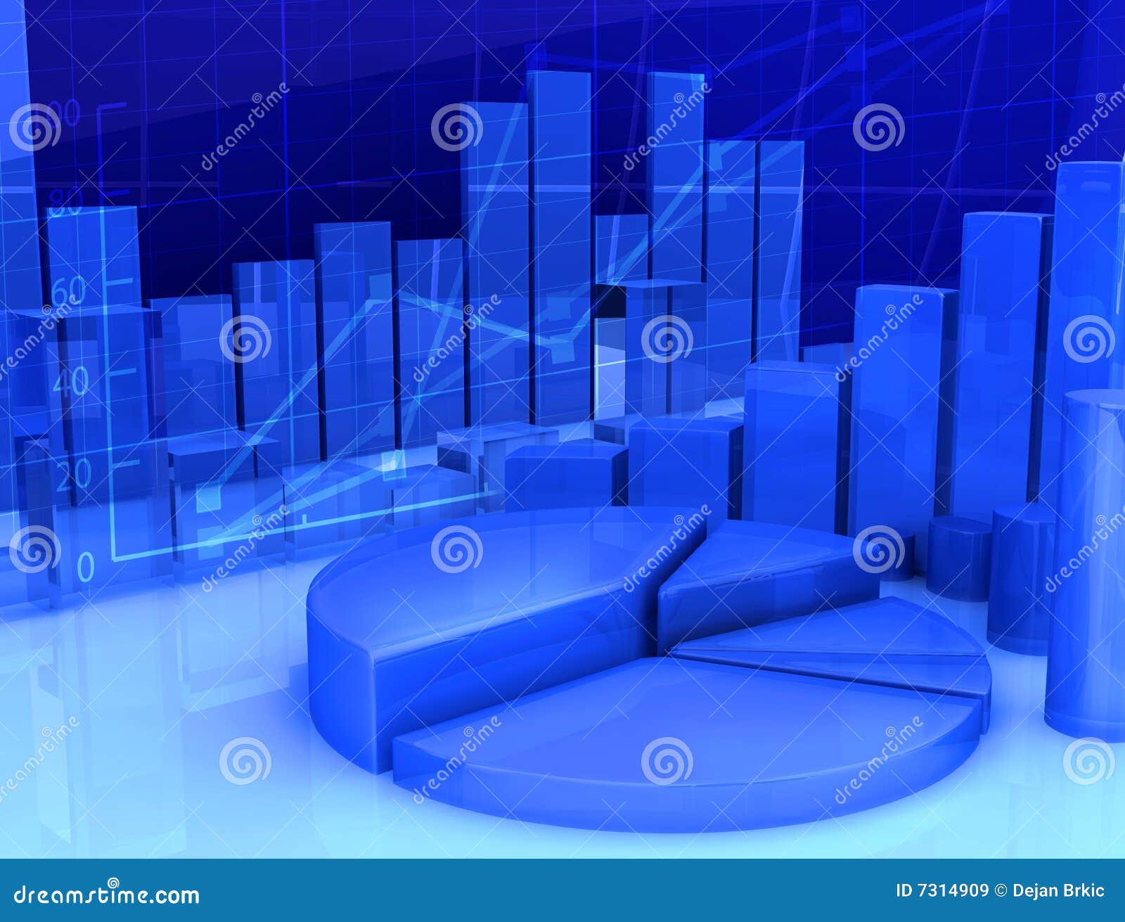 Abstract finance stock illustration. Illustration of goal - 7314909