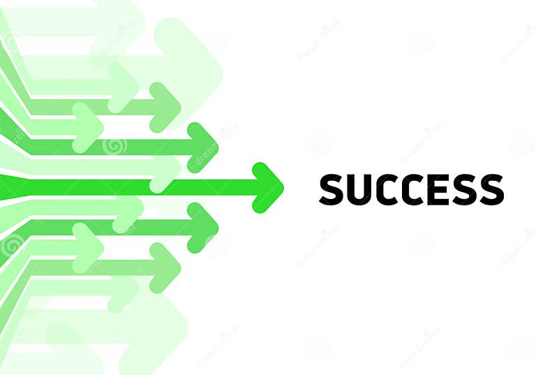 Abstract Financial Background with Arrows Concept Decrease. Vector Illustration. Stock ...