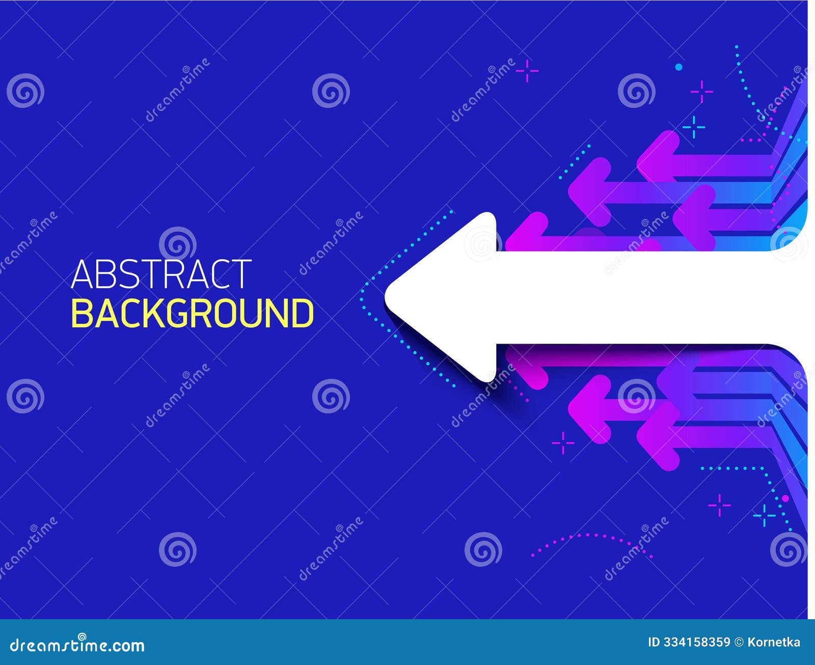 Abstract Financial Background with Arrows Concept Decrease. Vector Illustration. Stock ...