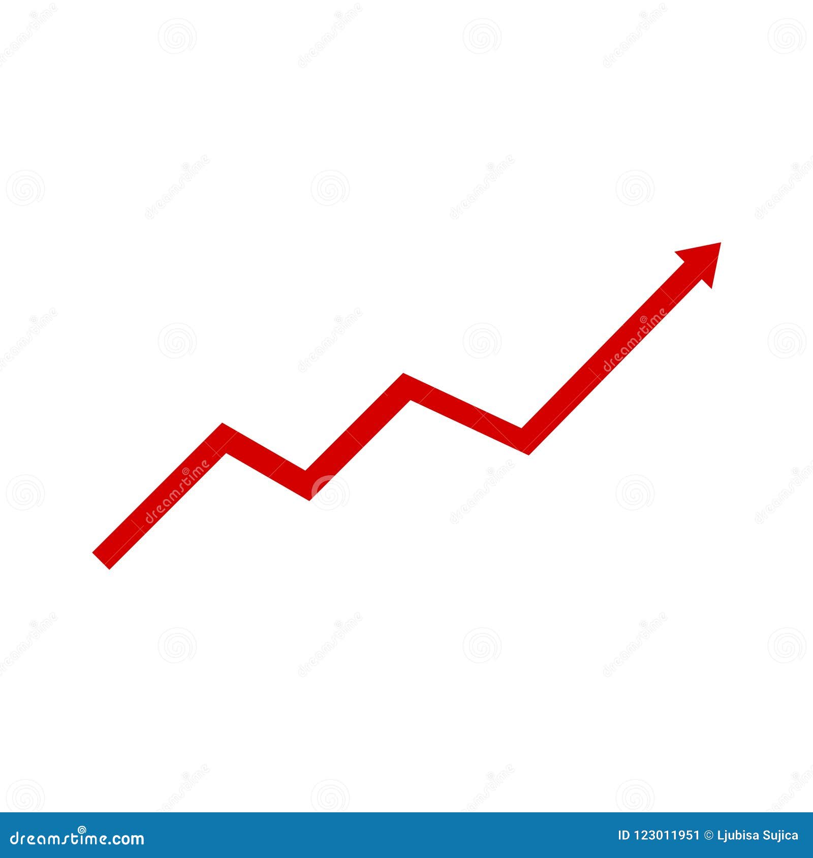 Chart With Arrow Royalty-Free Stock Photo | CartoonDealer.com #33945627