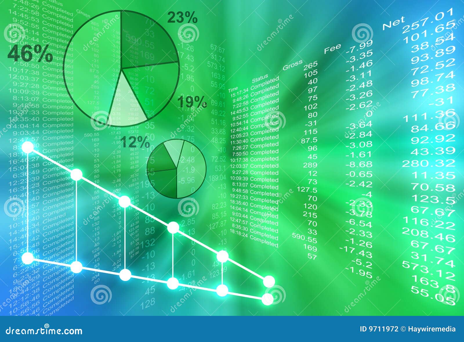 Abstract Financial Figures stock illustration. Illustration of analyze ...