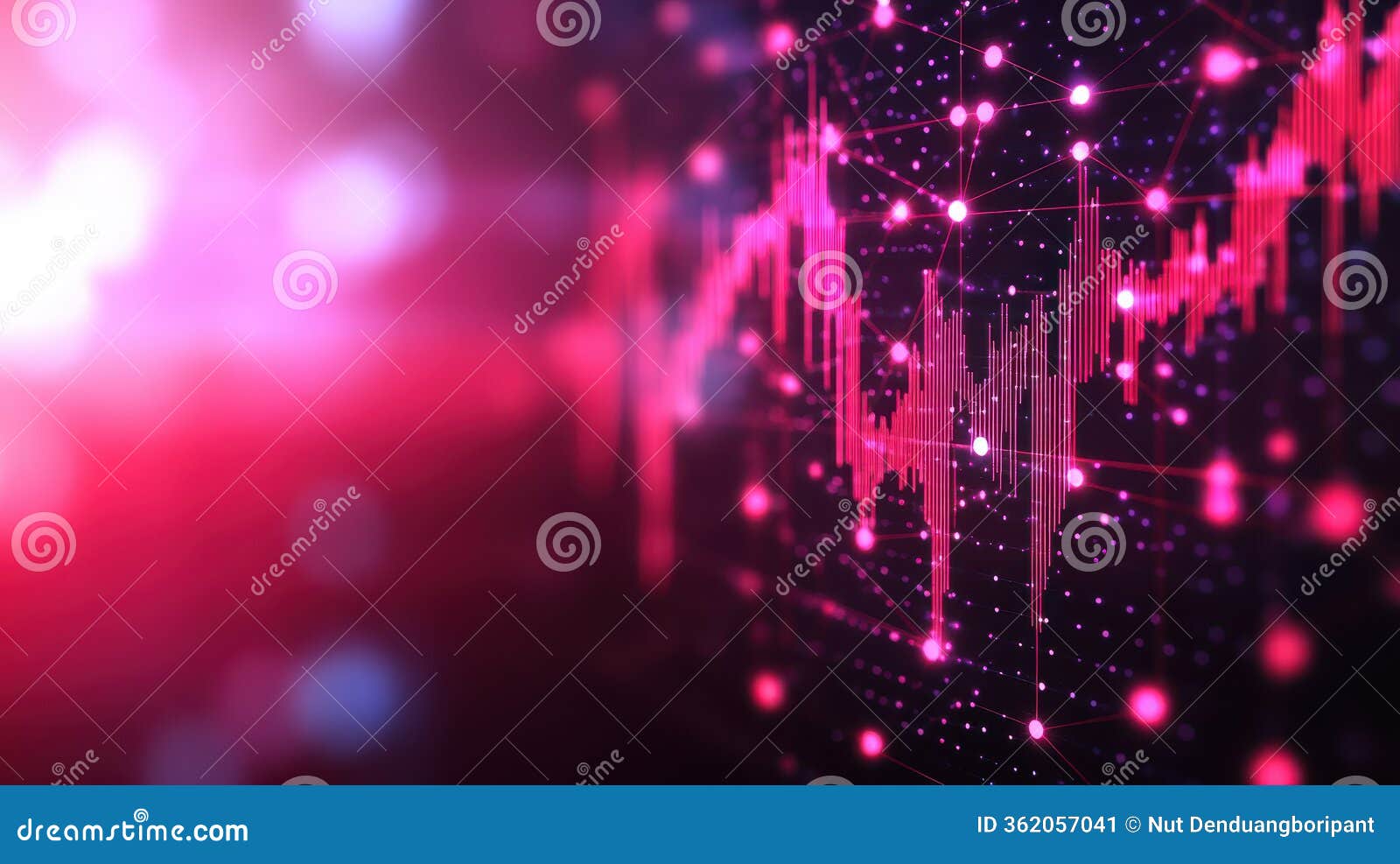 Abstract Financial Stability Concept with Interconnected Data Points ...