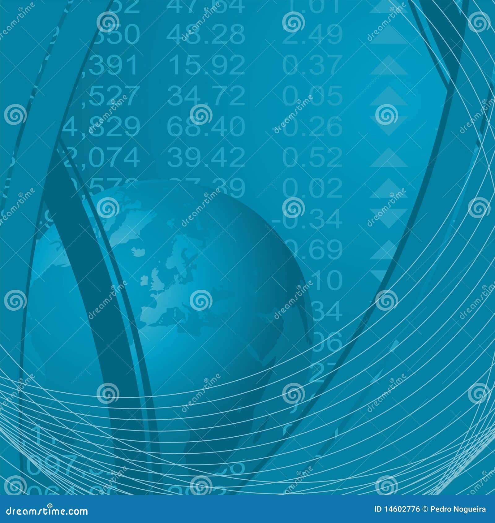 Abstract financial theme stock vector. Illustration of budget - 14602776