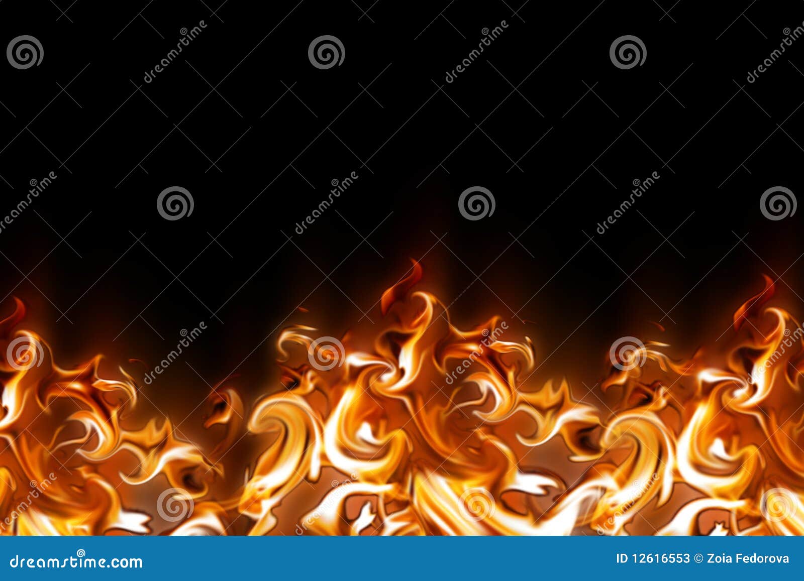Abstract fire stock illustration. Illustration of light - 12616553