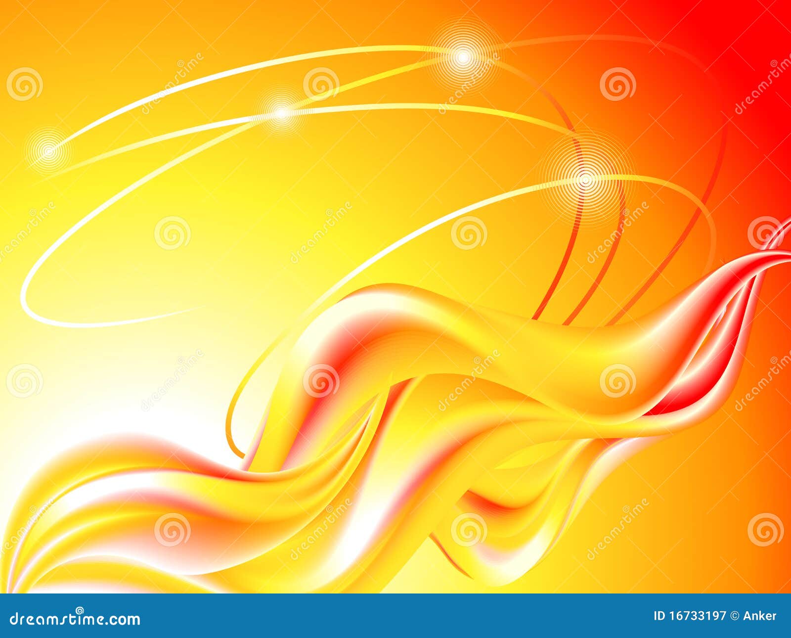 Abstract fire background stock vector. Illustration of abstract - 16733197
