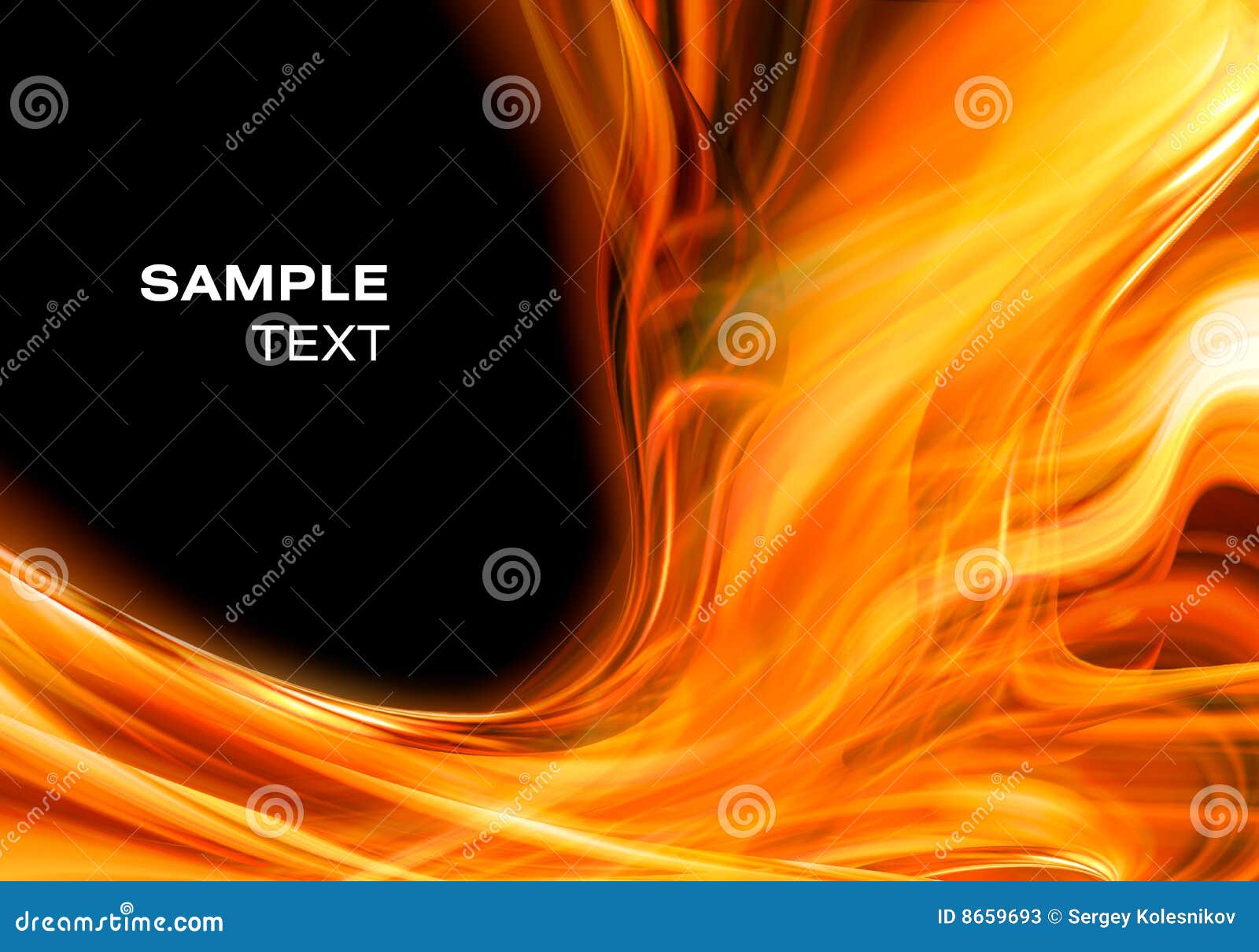 Abstract fire background stock illustration. Illustration of fire - 8659693