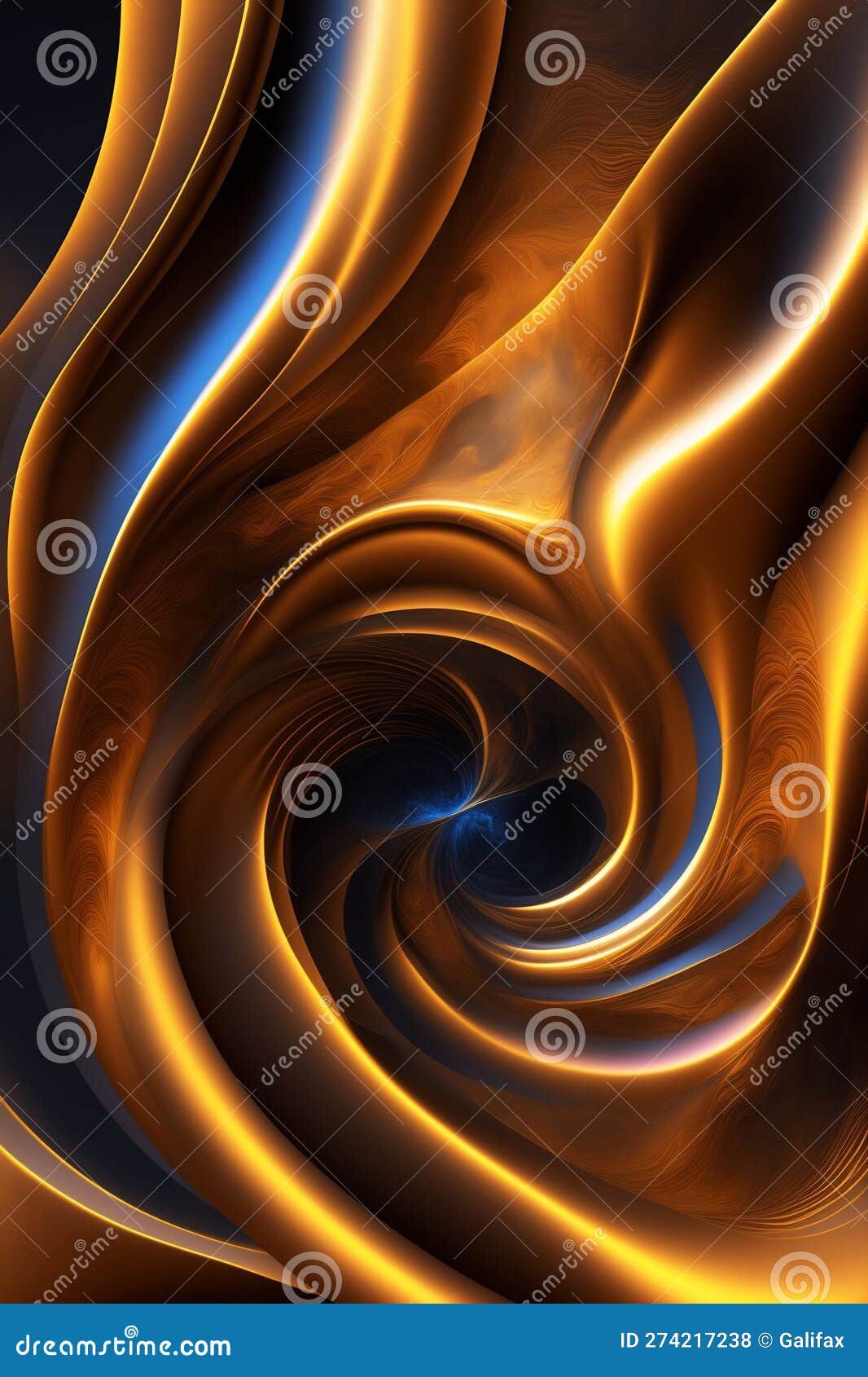 Abstract Fire Background, Colored Abstract Wavy Illustration. Stock ...