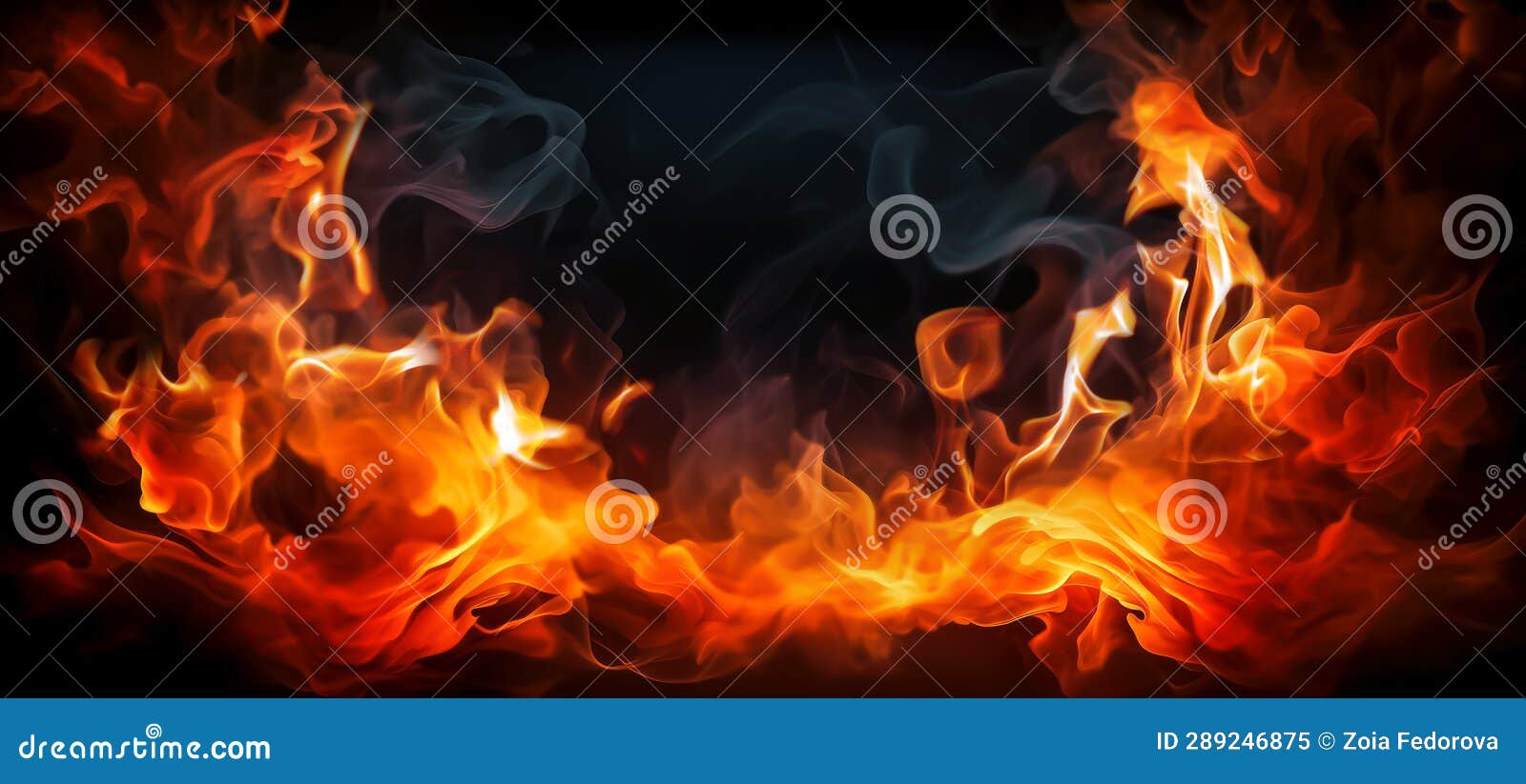 Abstract Fire Background stock illustration. Illustration of fireplace ...