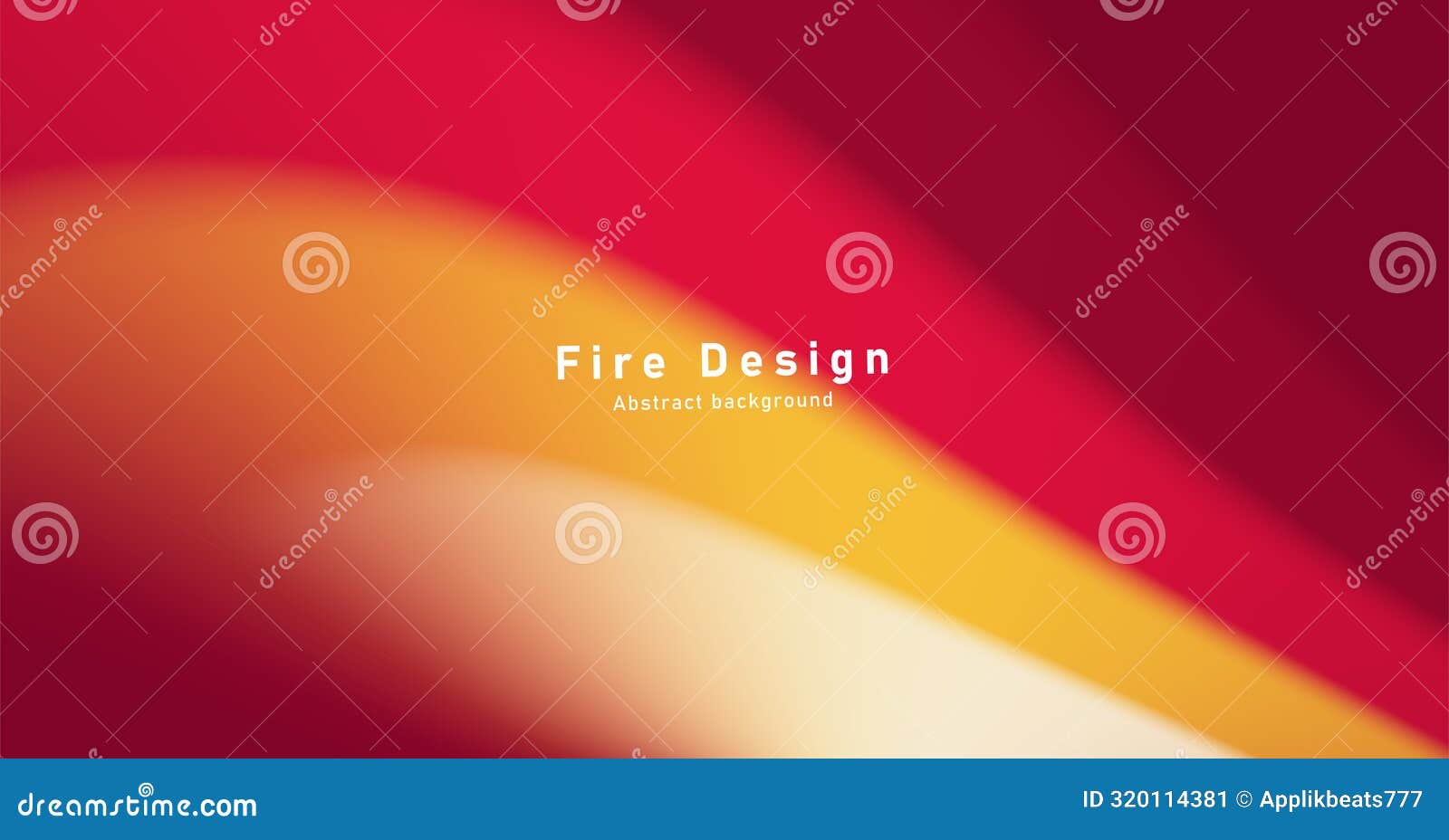 Abstract Fire Blurred Waves Close Up Background Stock Vector ...