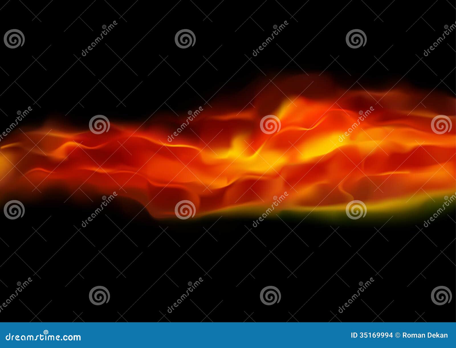 Abstract Fire stock vector. Illustration of heat, blazing - 35169994