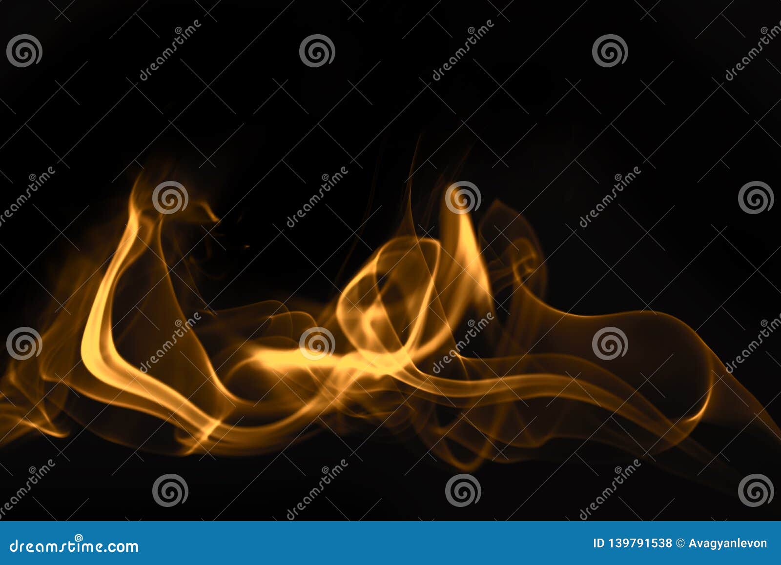 Yellow Abstract Fire stock photo. Image of purple, curves - 139791538