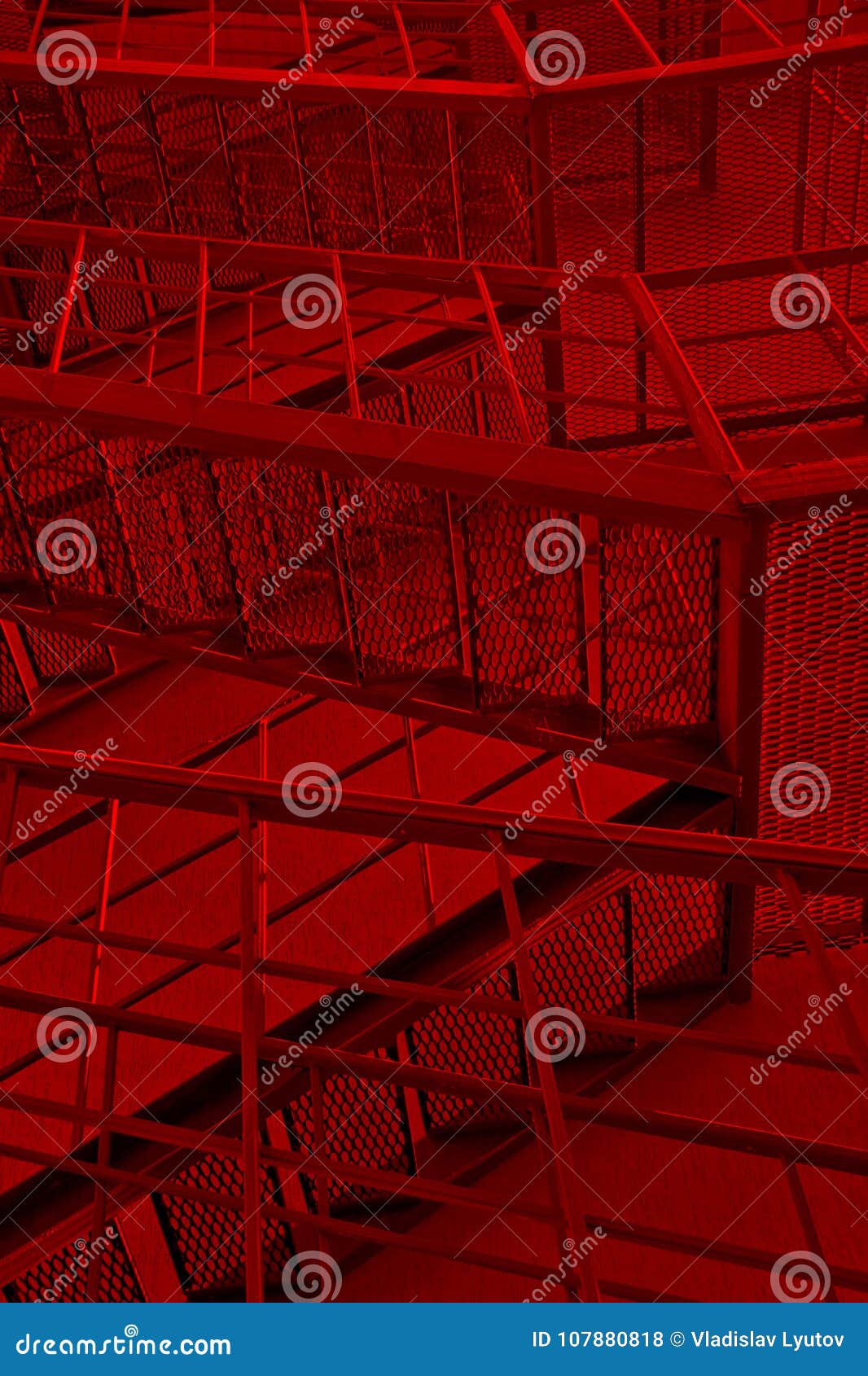 Abstract Fire Escape Background Texture. Stock Photo - Image of outdoor ...